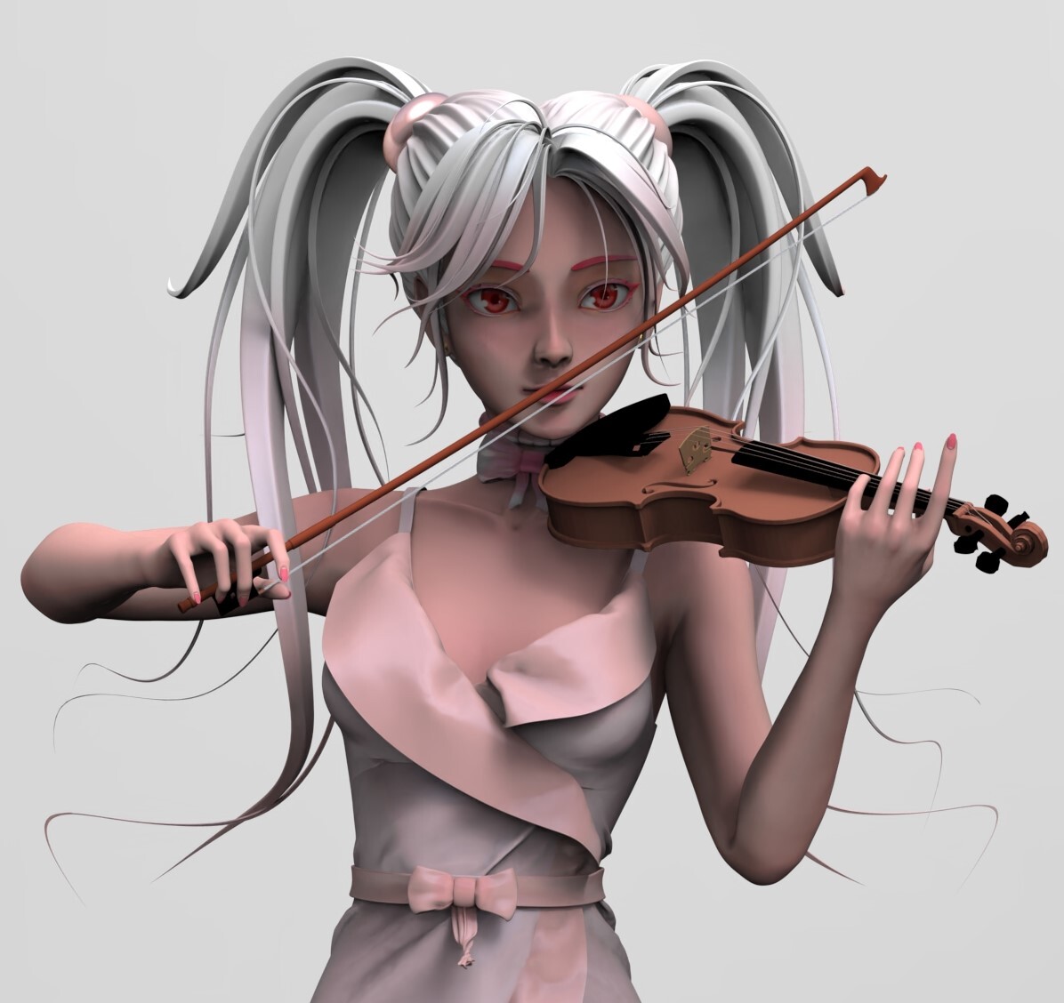 ArtStation - Girl with violin