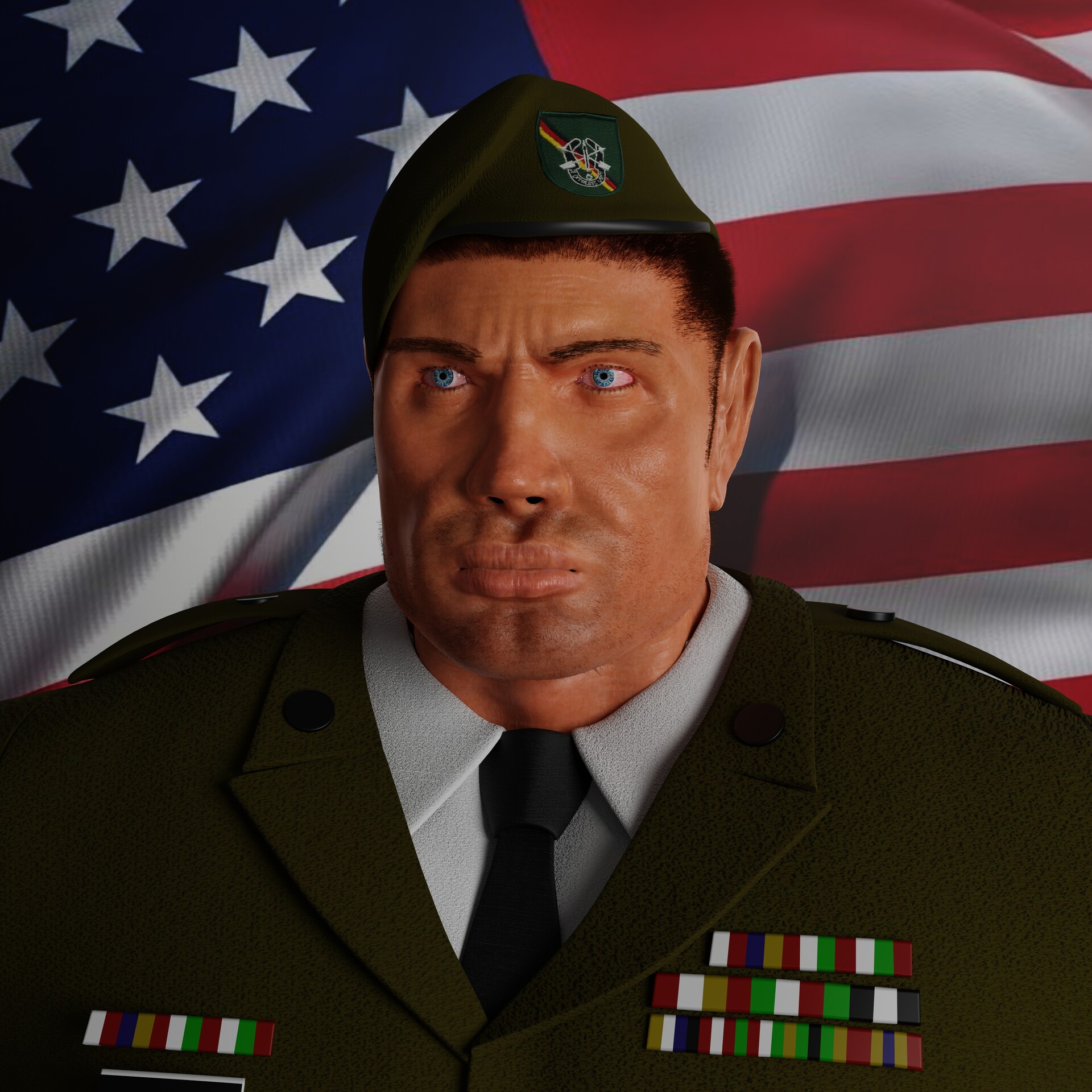 ArtStation - Army SGT character model