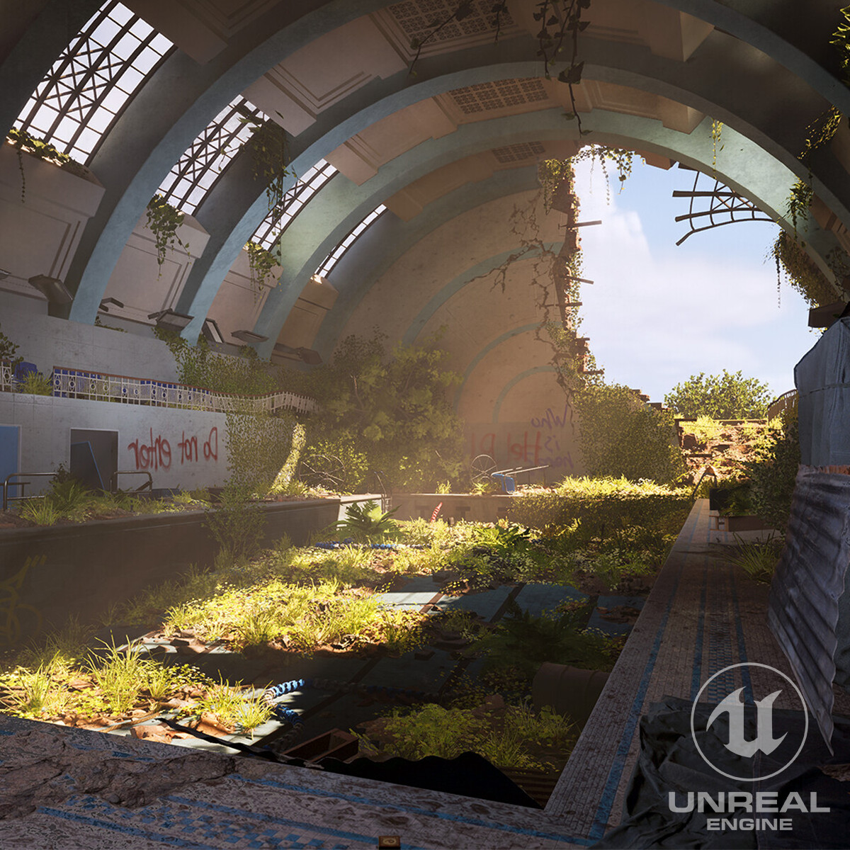 ArtStation - Abandoned Pool