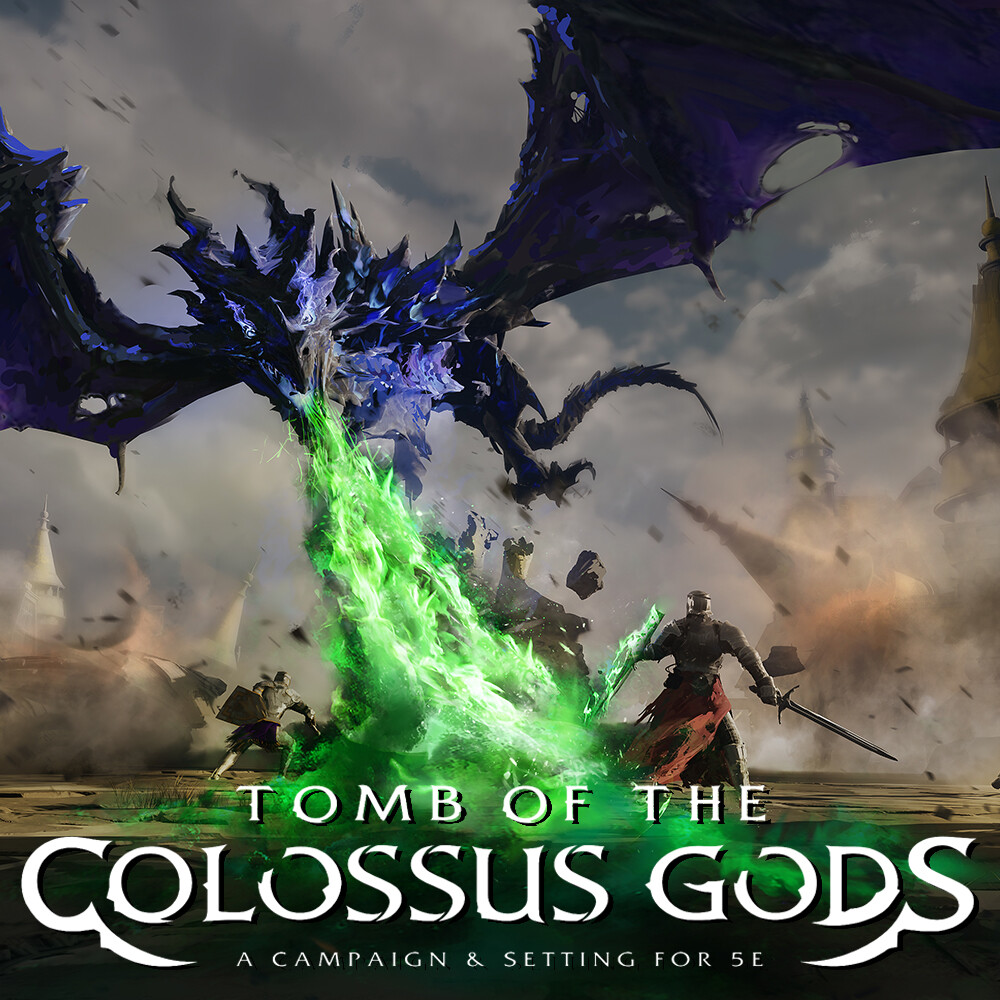 ArtStation - «Tomb of the Colossus Gods»