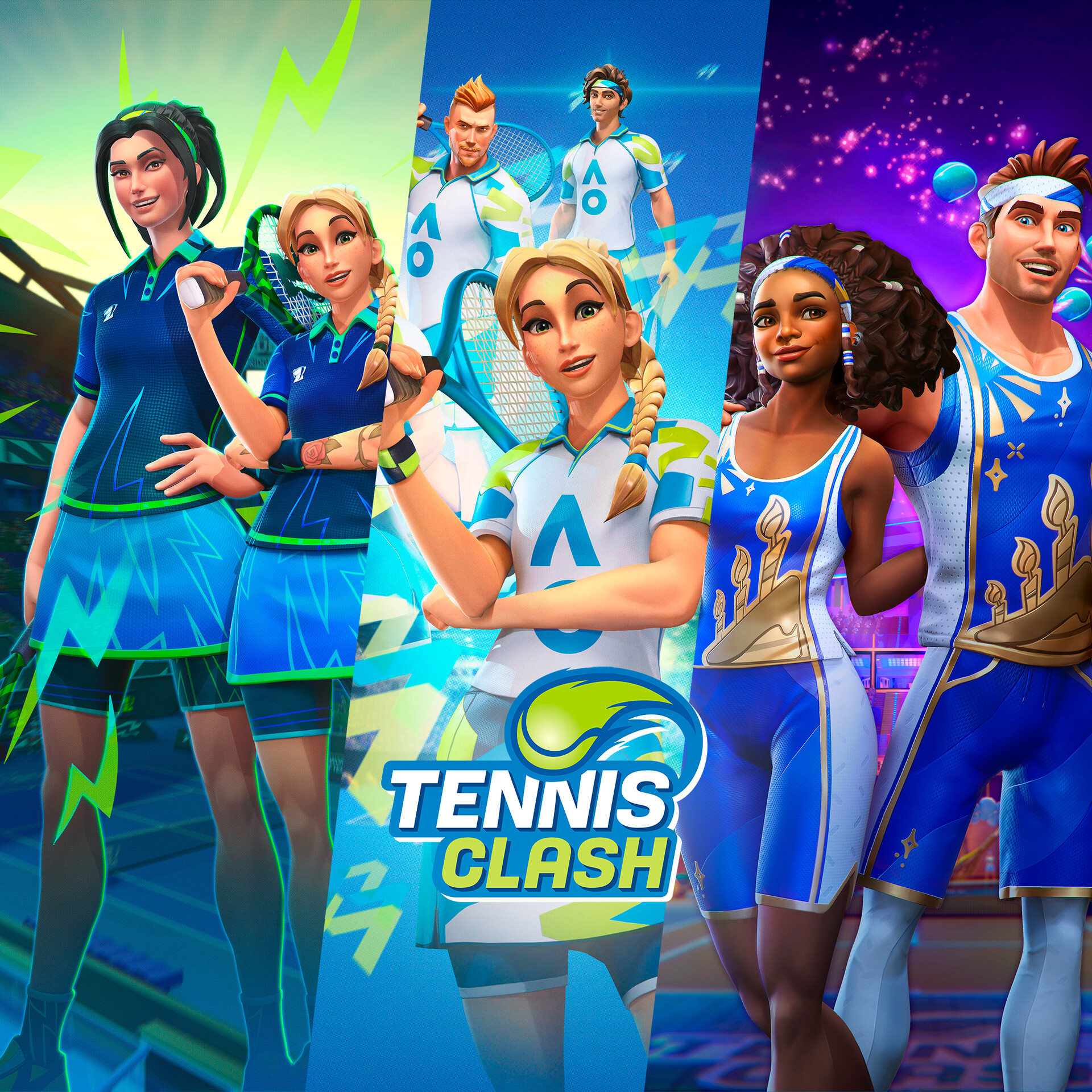 Gabriel Cyrillo - Character Skins Concept Art - Tennis Clash
