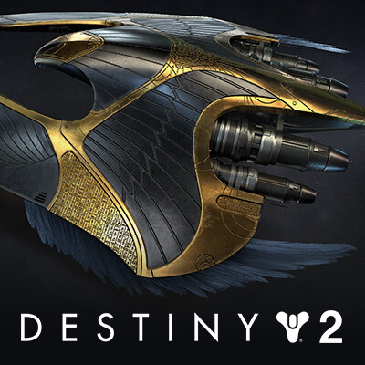 ArtStation - In-game vehicle asset for «Destiny 2»