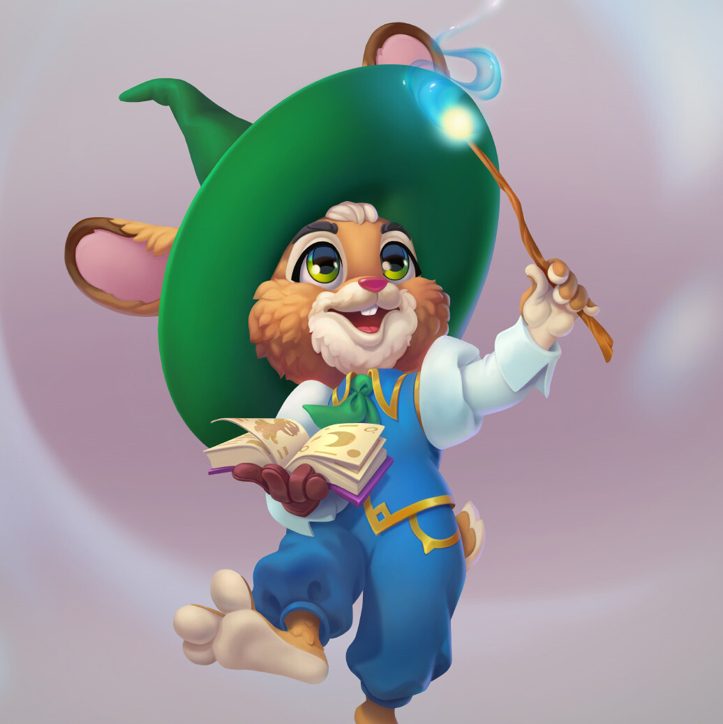 ArtStation - Wizard Bunny