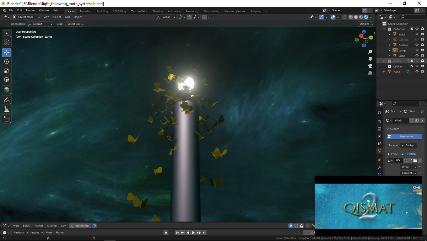 ArtStation - Flies Along Light