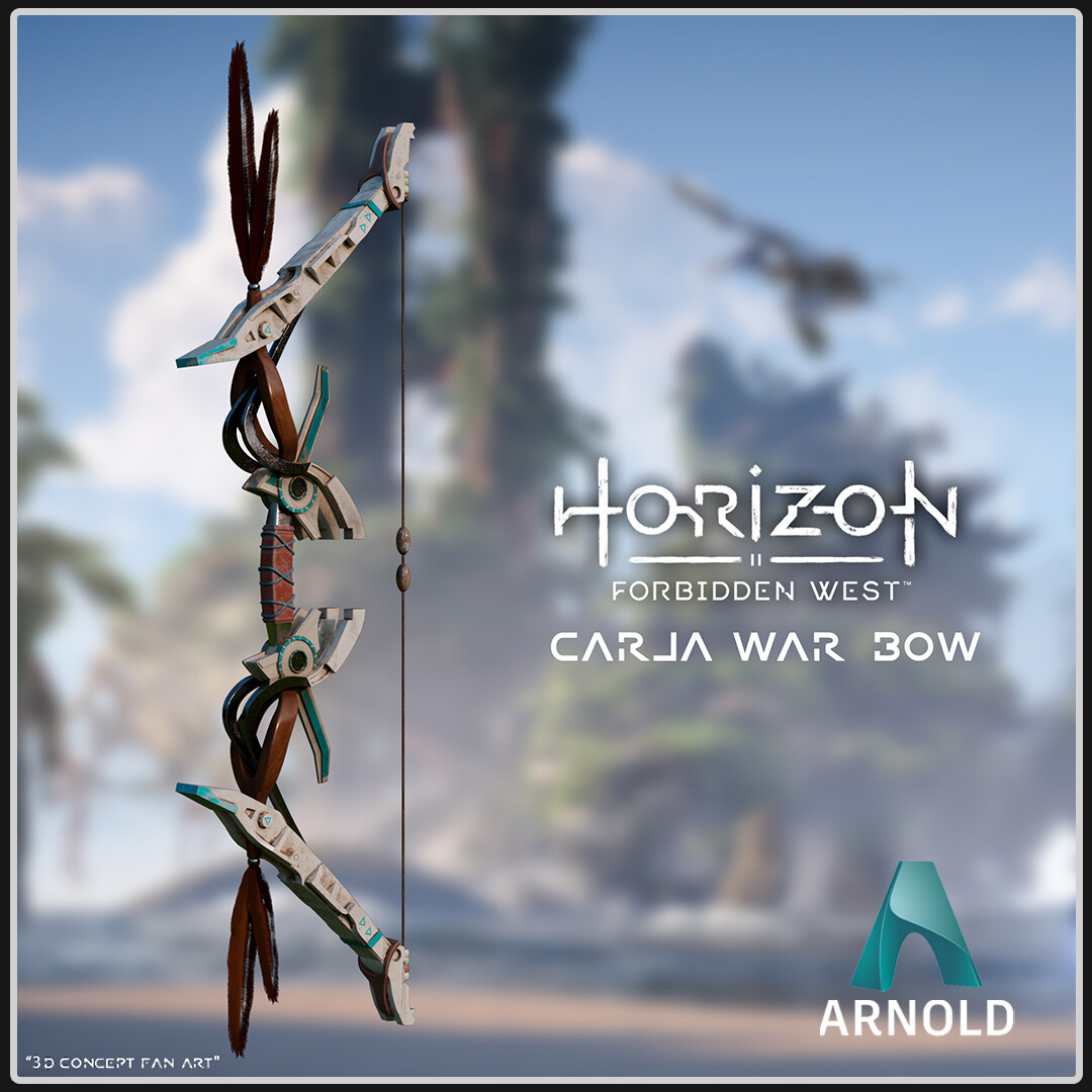 ArtStation - HORIZON | Carja Bow | Hard Surface