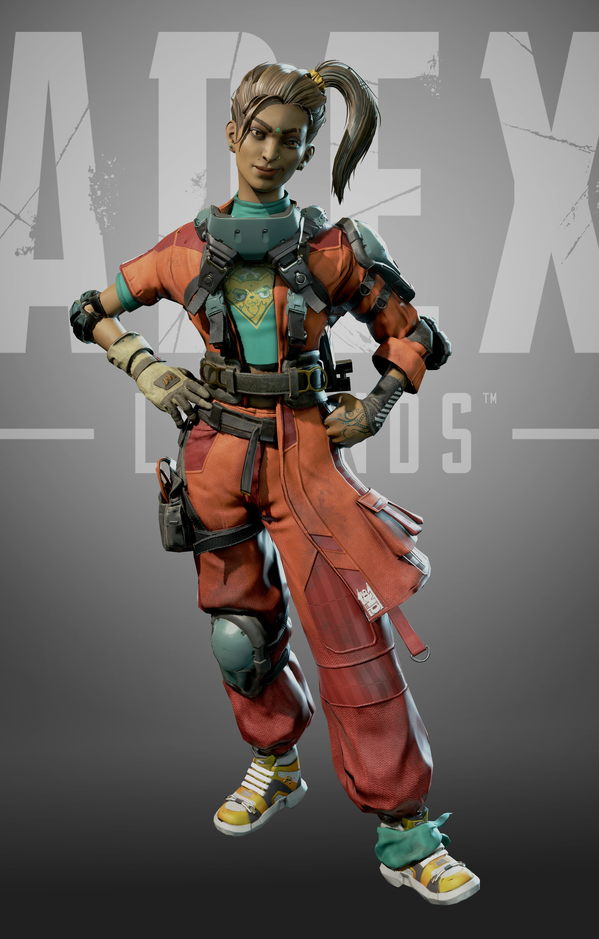 Artstation Apex Legends Rampart