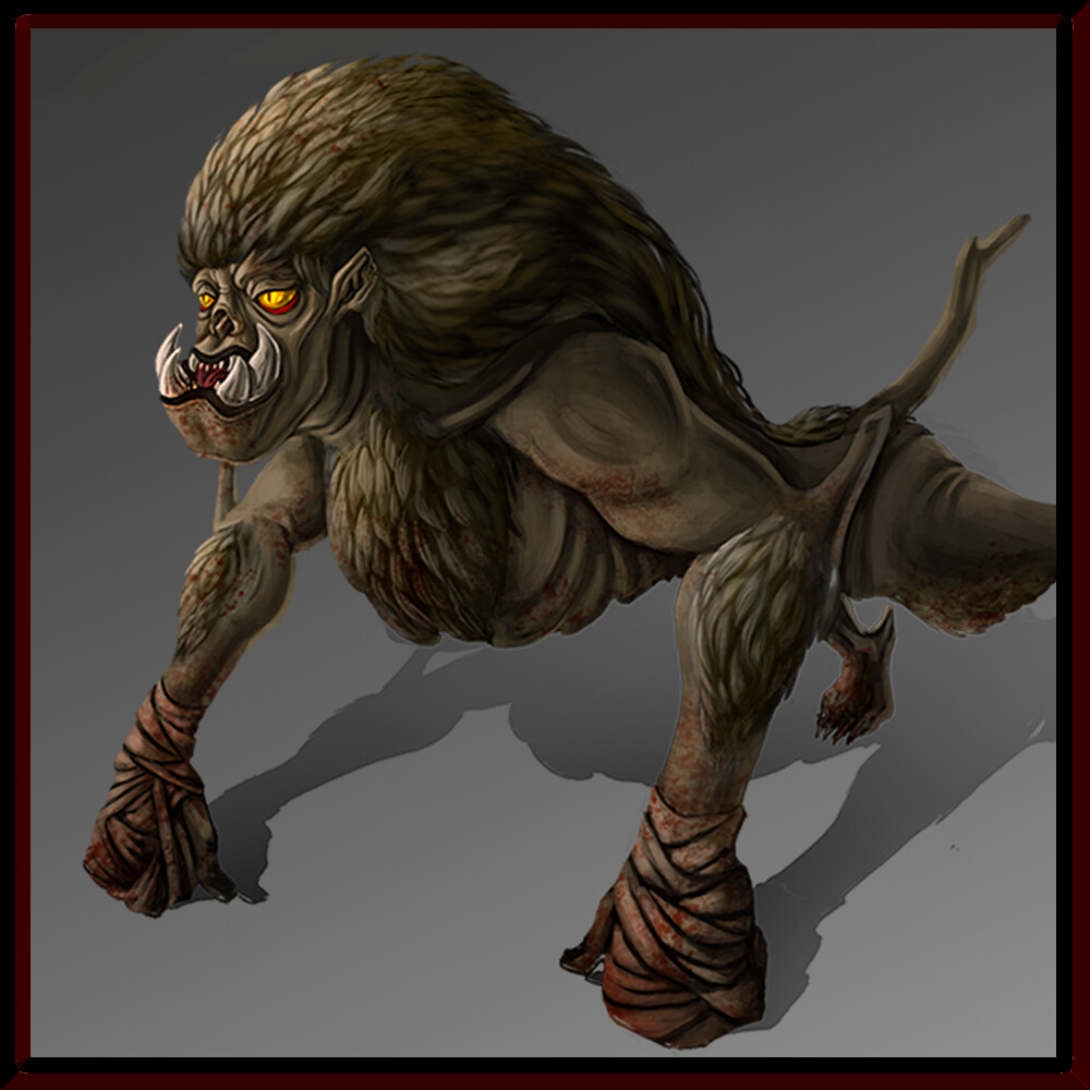 ArtStation - VICTORIAN NIGHTS: Werewolf Boss