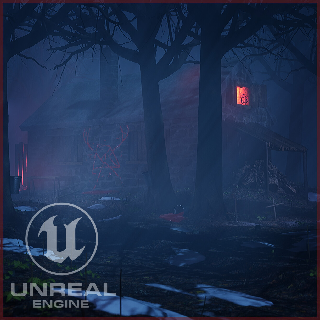 ArtStation - Cabane à Sang \ Blood Shack