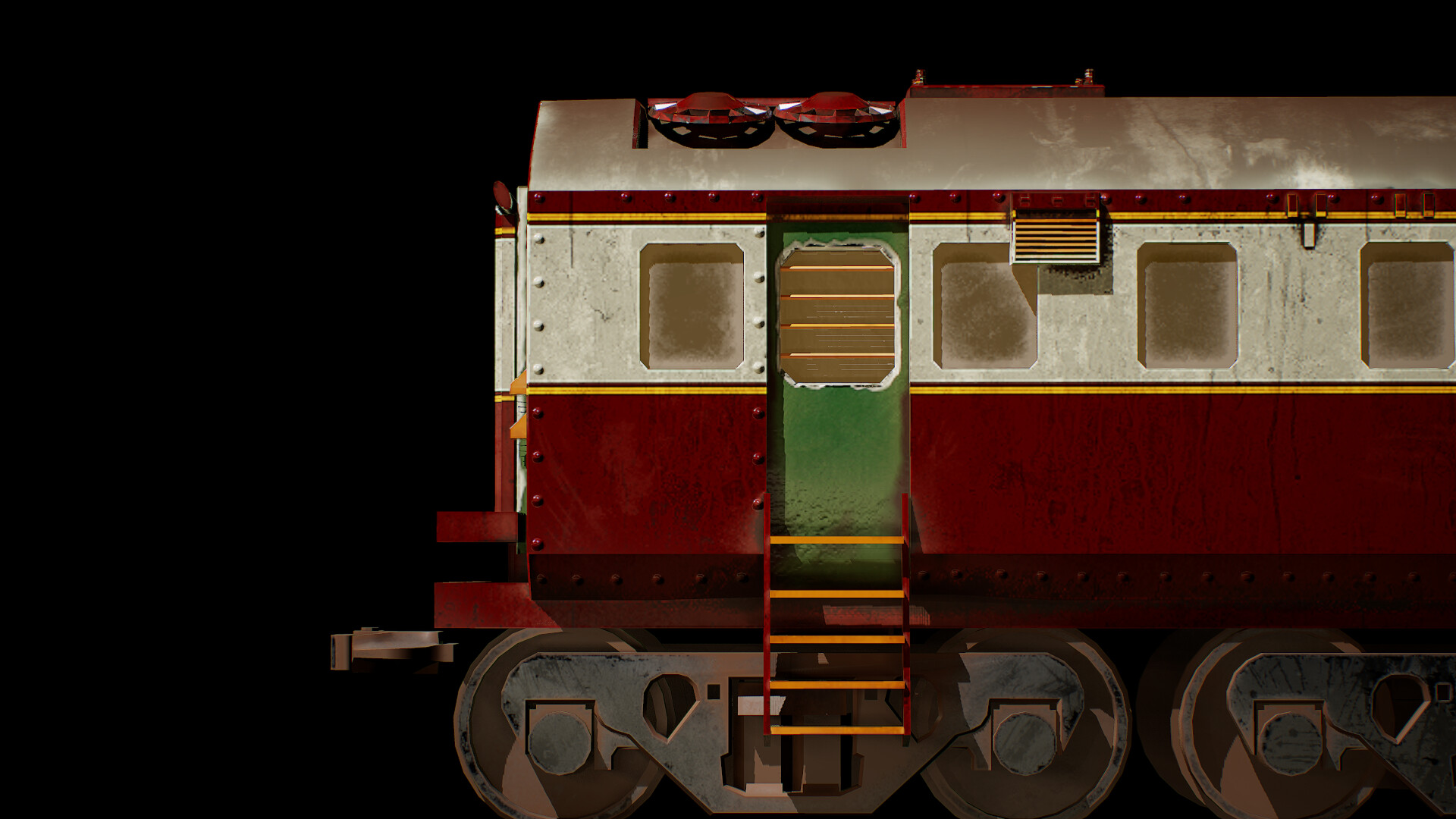 ArtStation - Vintage Train -Texturing