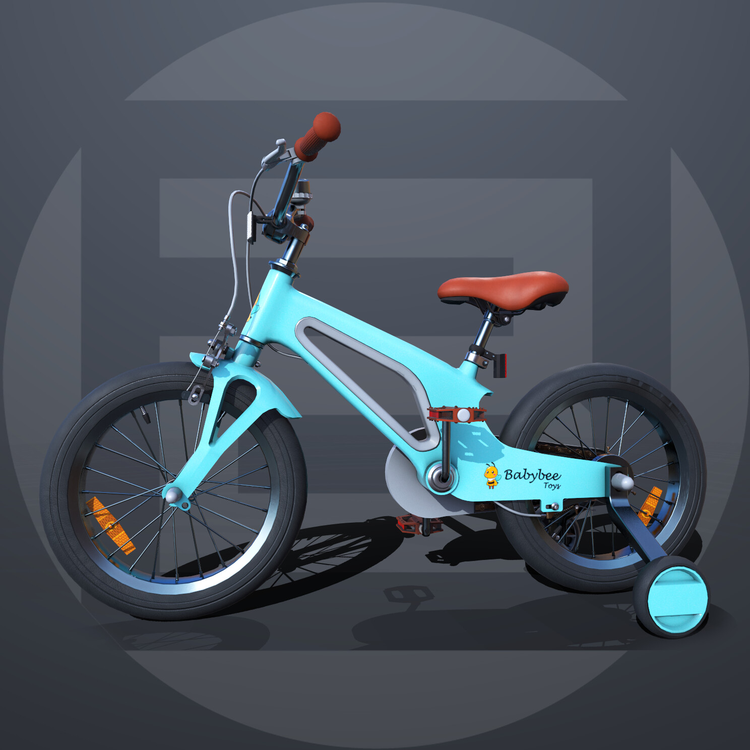 ArtStation - Kid Bike AR Modelling