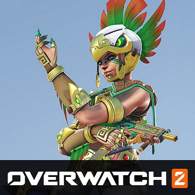 ArtStation - OVERWATCH 2 - Sombra 'Aztec'