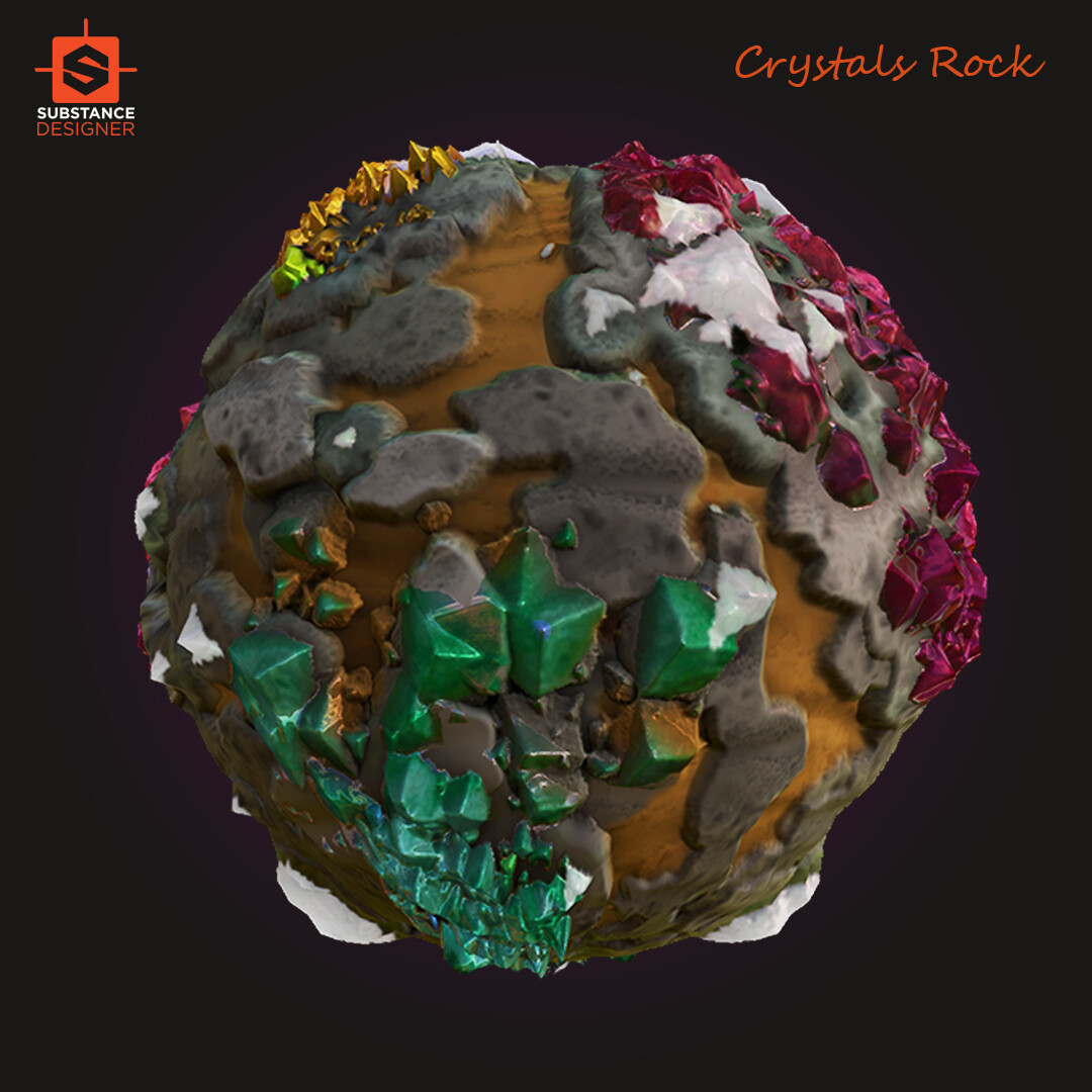 ArtStation - Crystals Rock