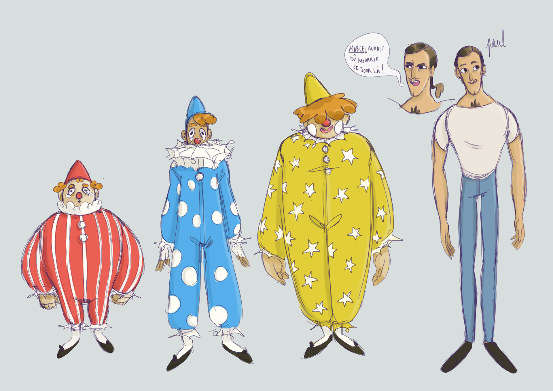 ArtStation - Circus Character Design