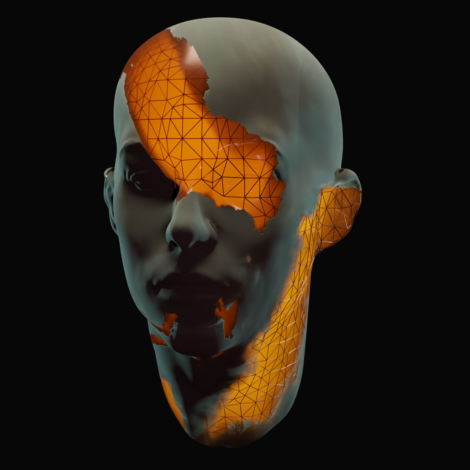 ArtStation - Fractured Minds | 3d Concept Sculpt