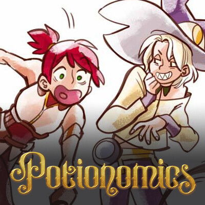 ArtStation - POTIONOMICS Credits Illustration
