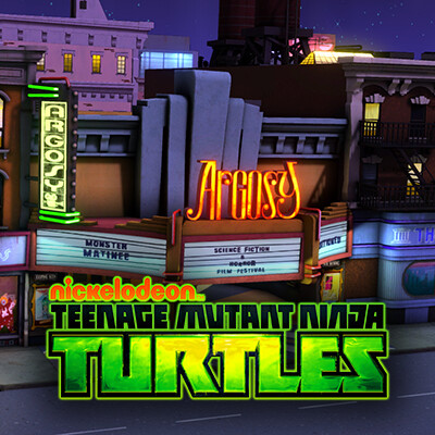ArtStation - Teenage Mutant Ninja Turtles arcade game