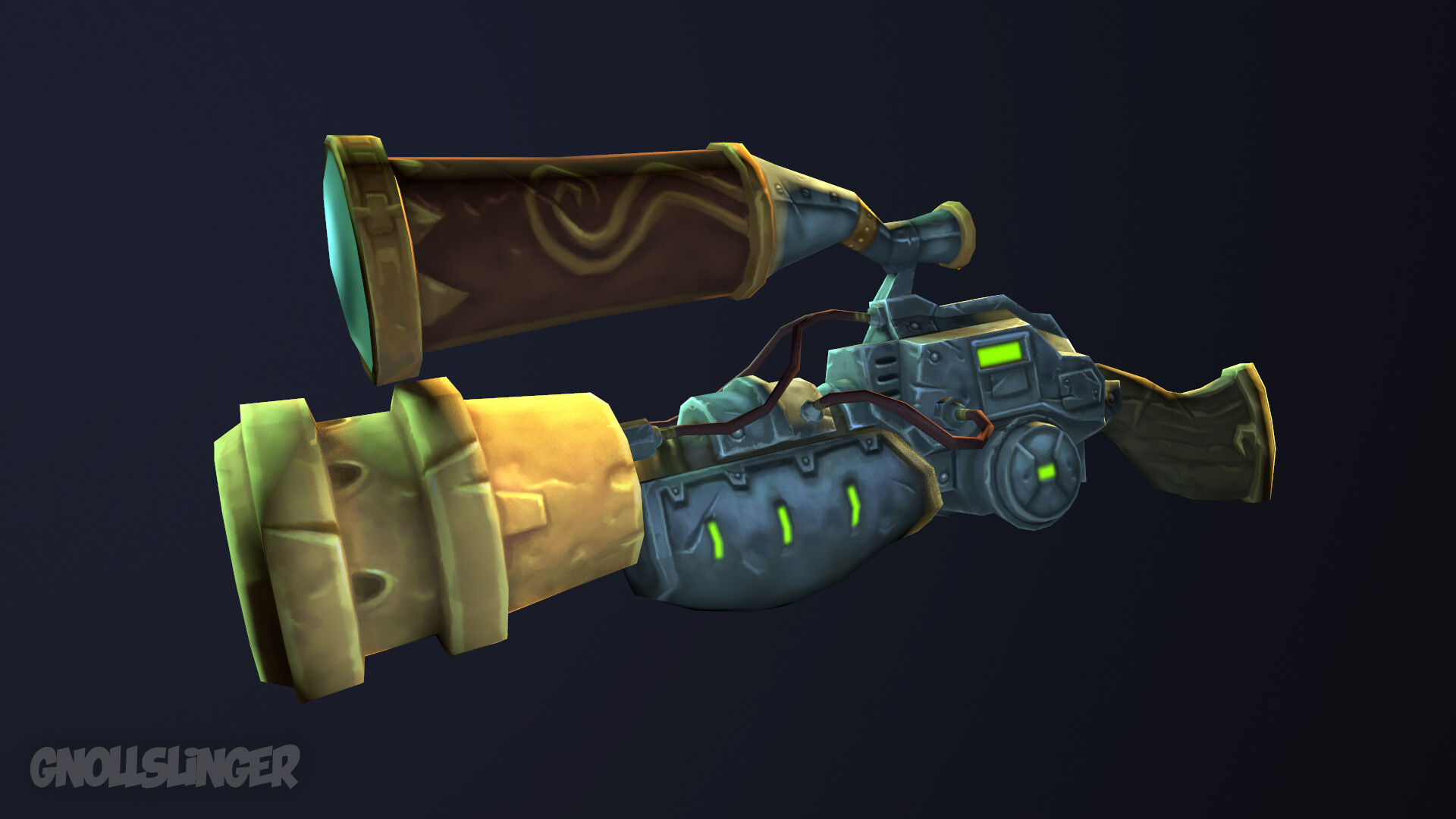 ArtStation - Stylized Gun