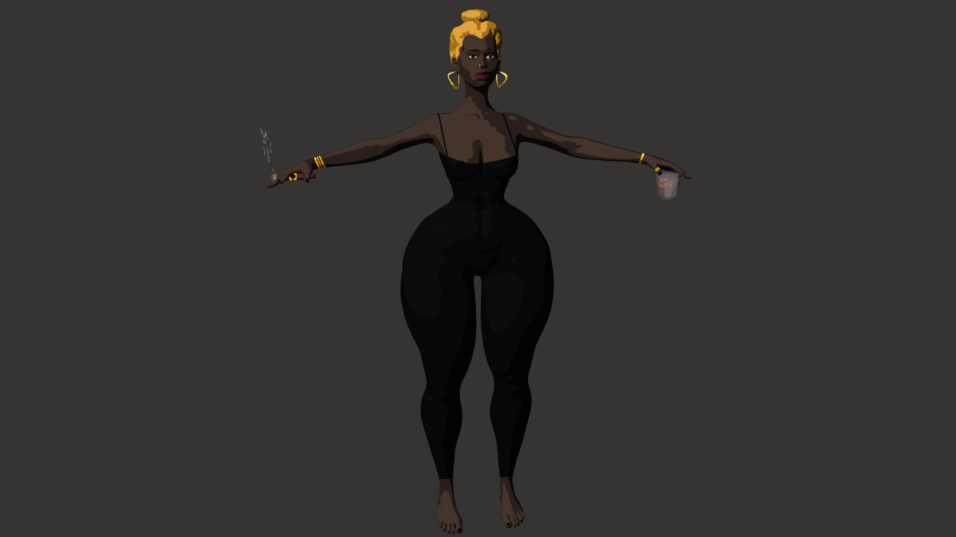 ArtStation - benita look dev