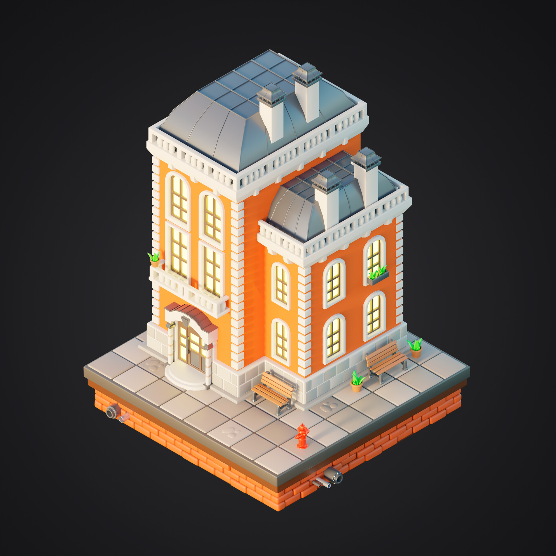 ArtStation - New York Building