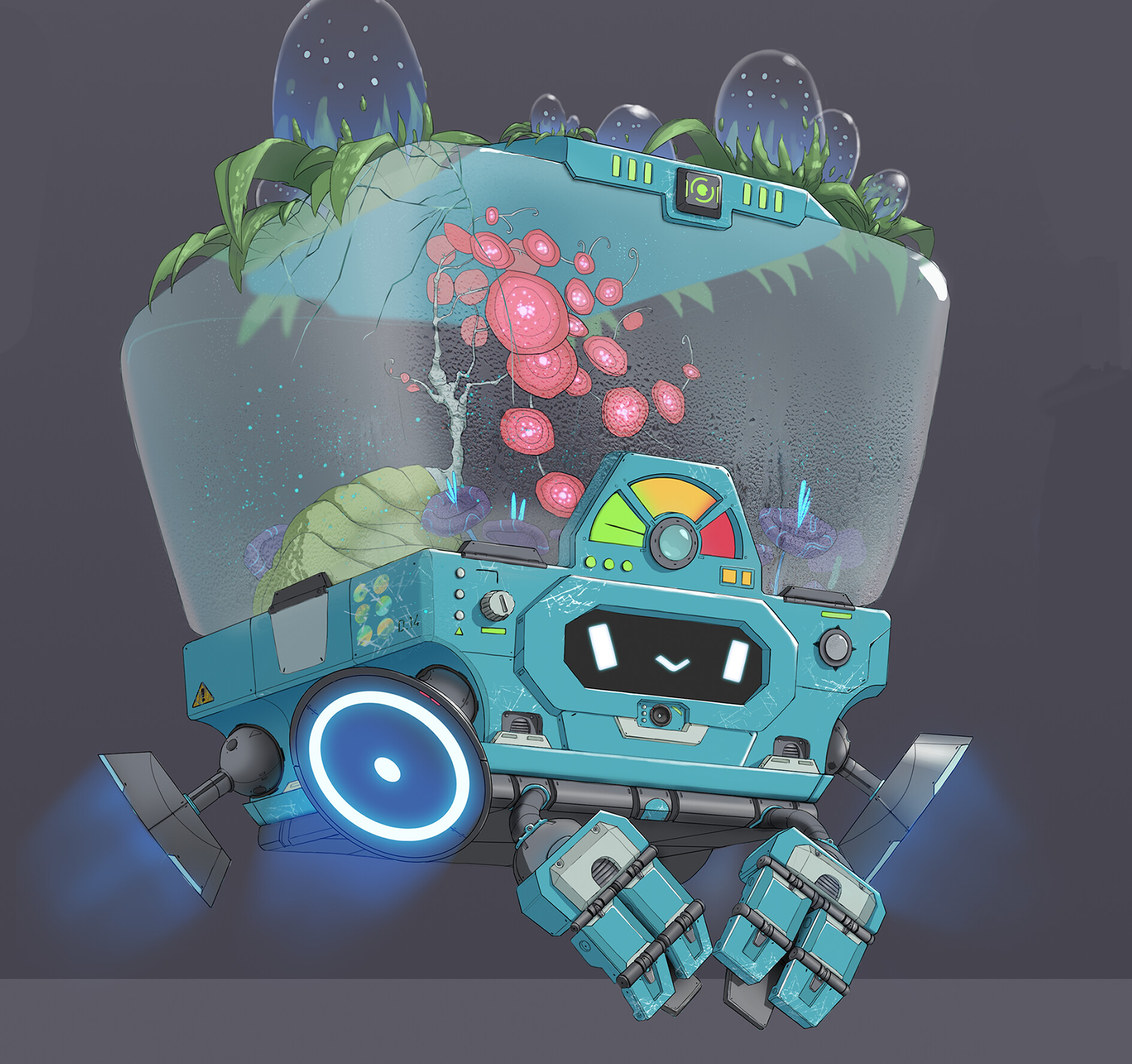 ArtStation - GUBA- Mech and robot design