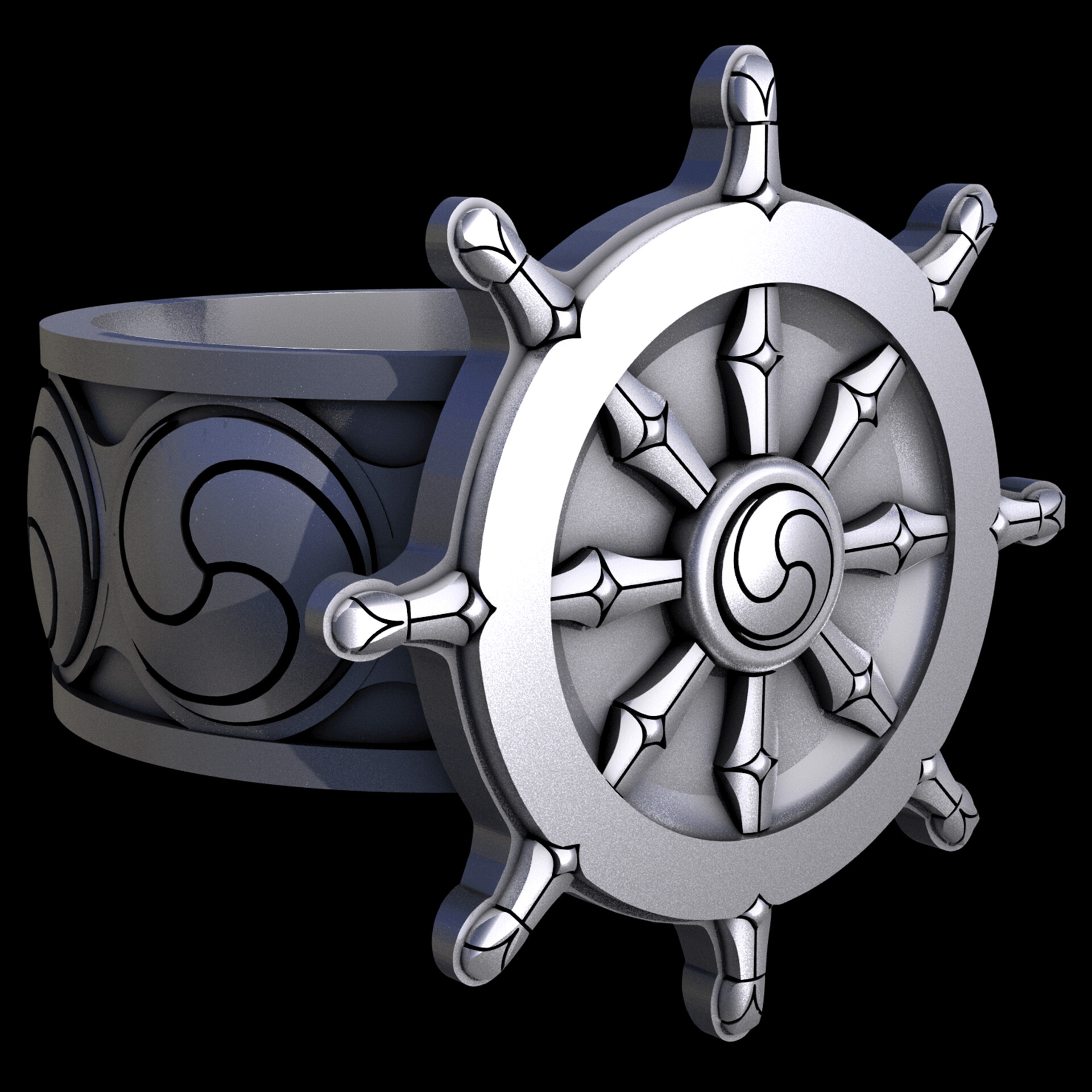 ArtStation - Dharmachakra Ring