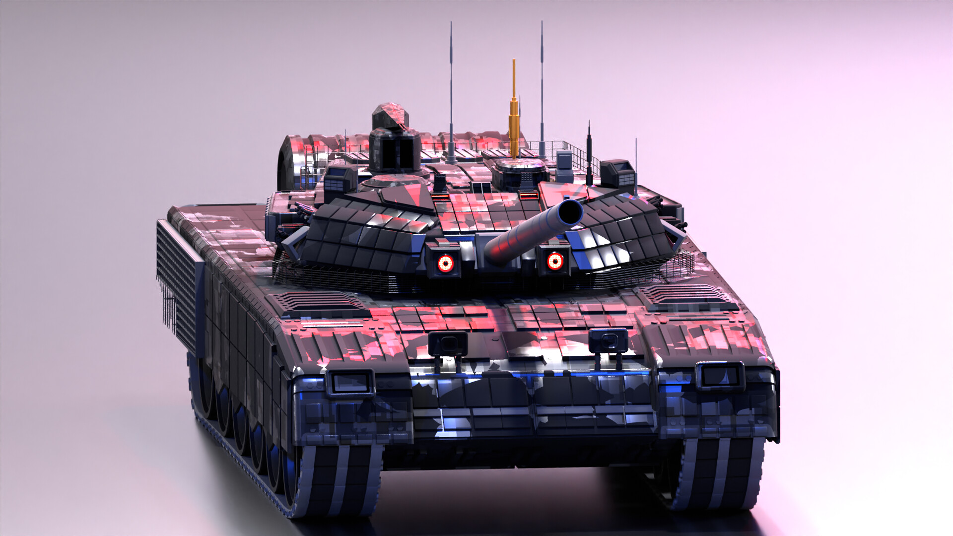 ArtStation - T-90 Tank
