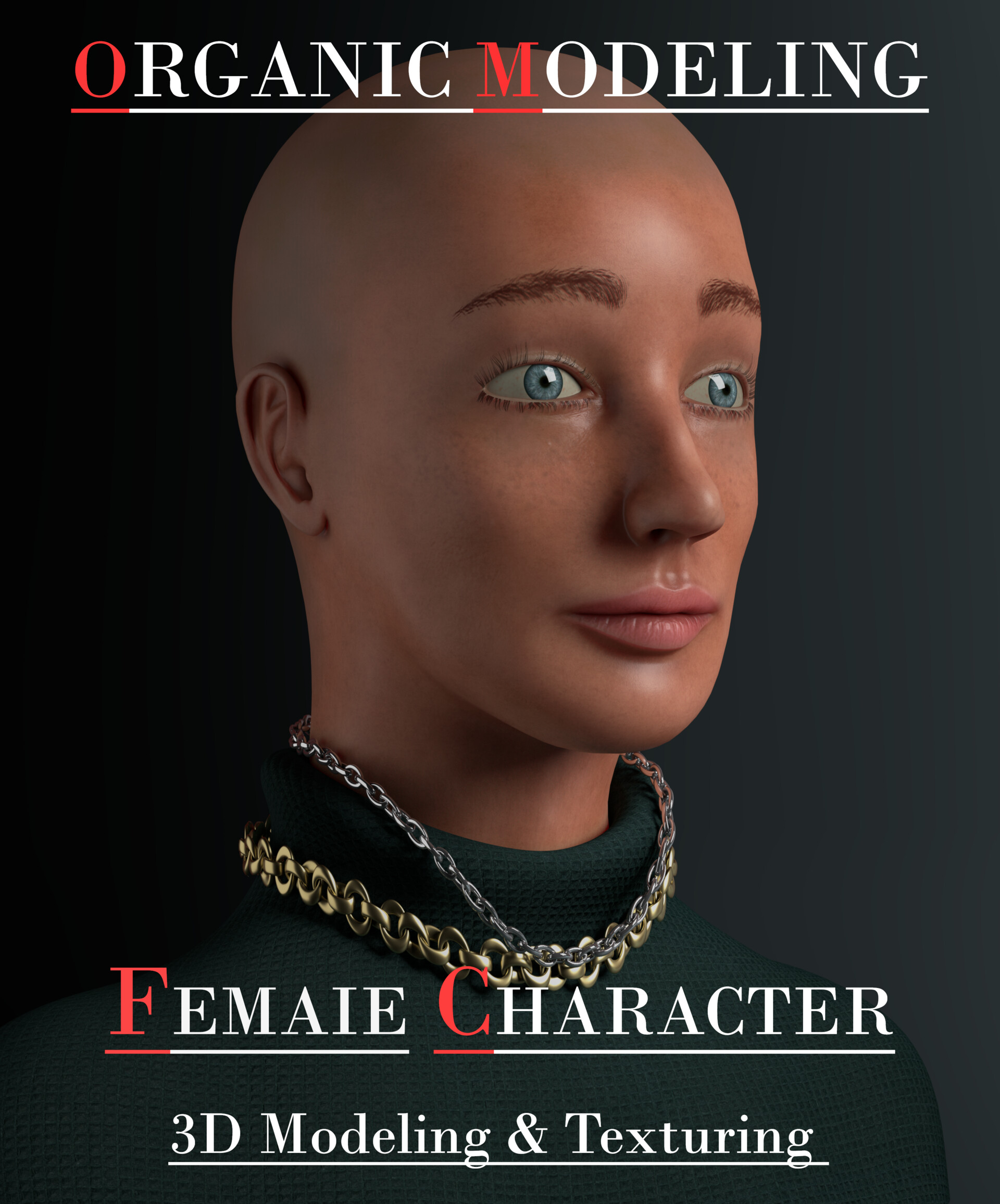 ArtStation - FEMALE_CHARACTER : 3D MODELING & TEXTURING