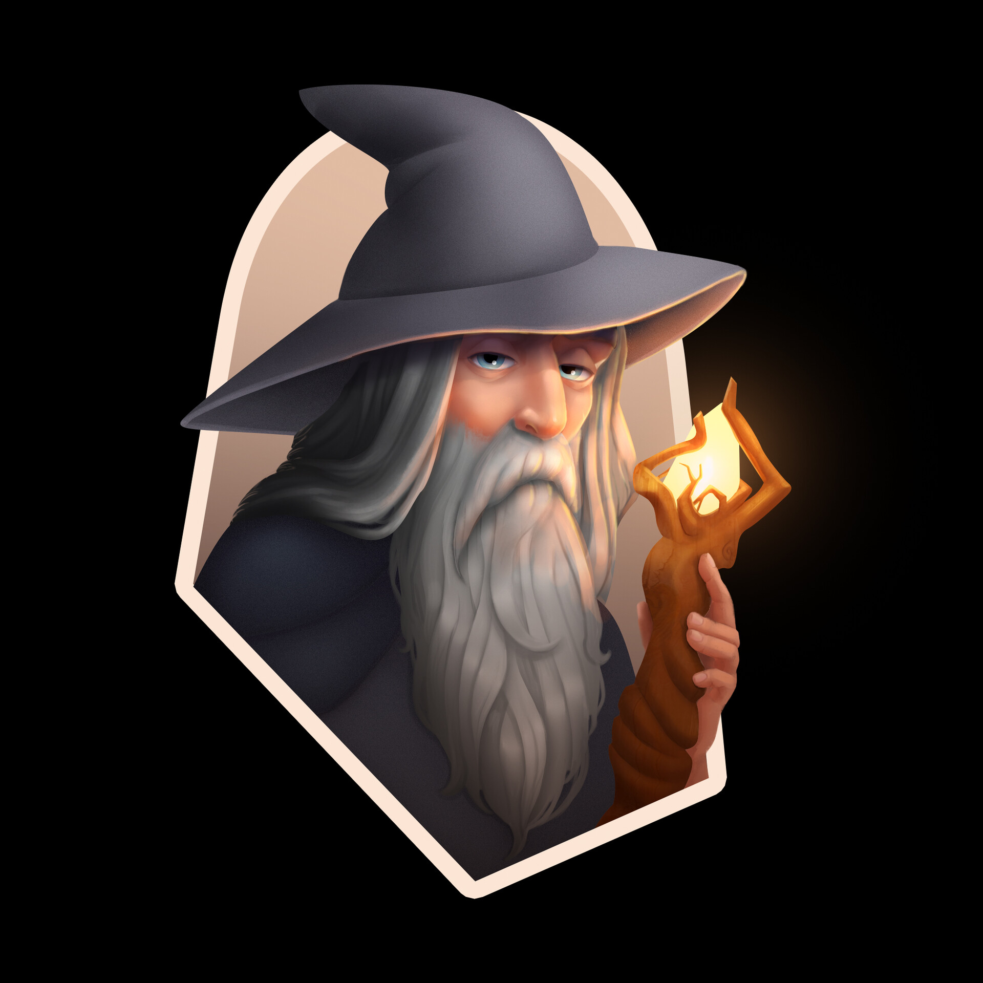 ArtStation - Gendalf portrait