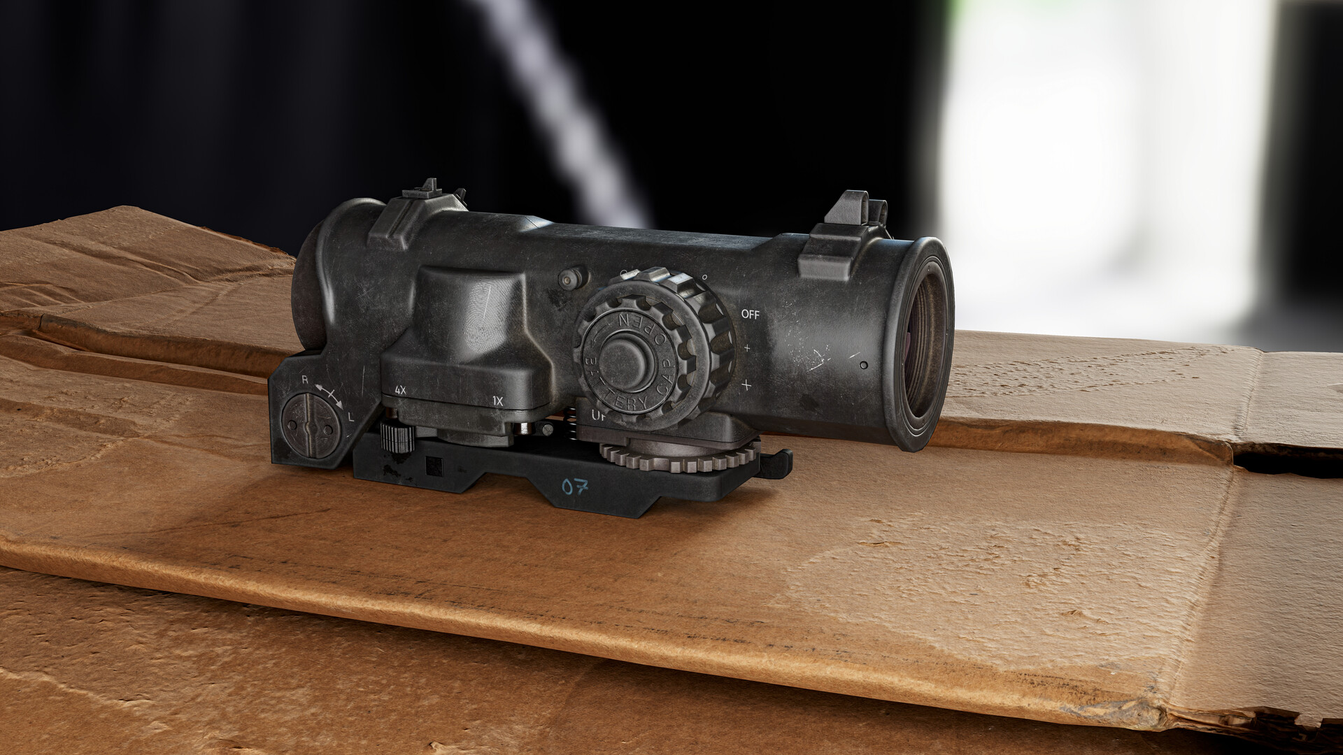 ArtStation - Elcan Specter DR 1-4x