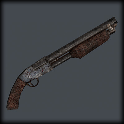 ArtStation - TF2 Shotgun Model