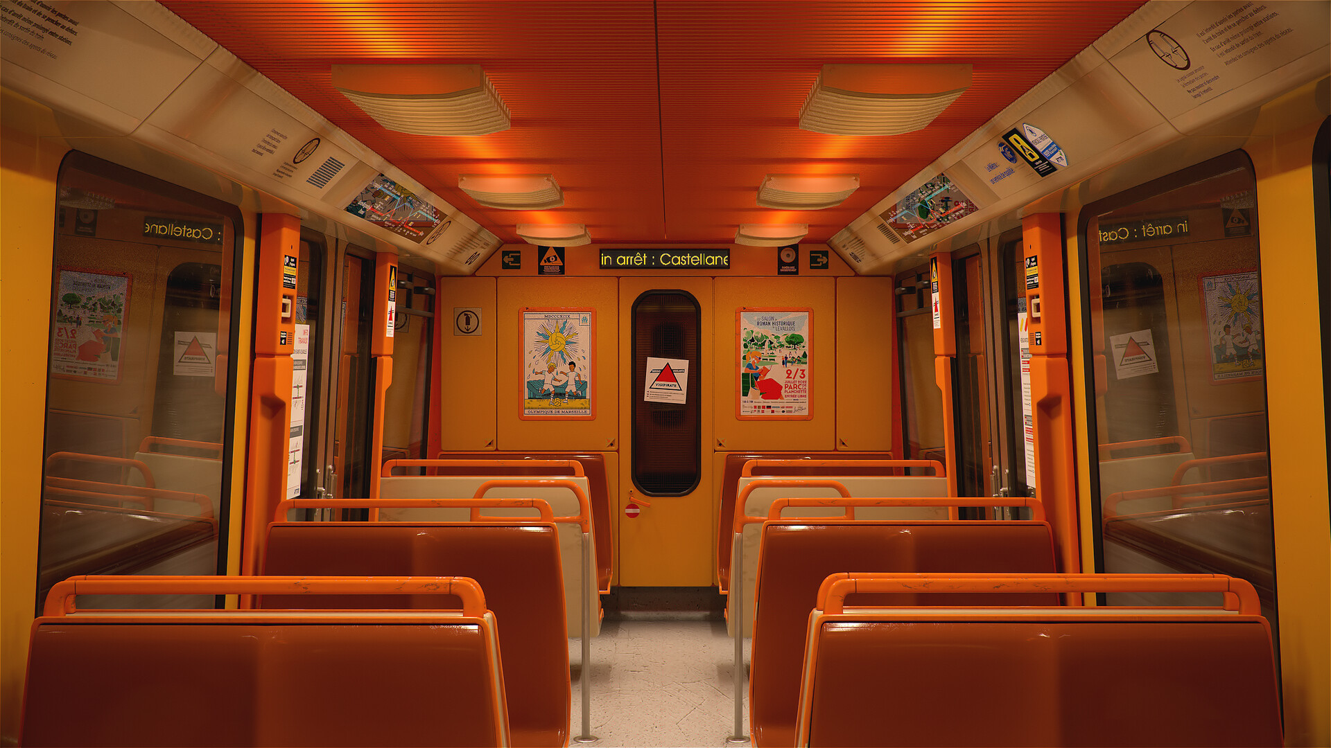 ArtStation - SUBWAY // Métro Marseille - France