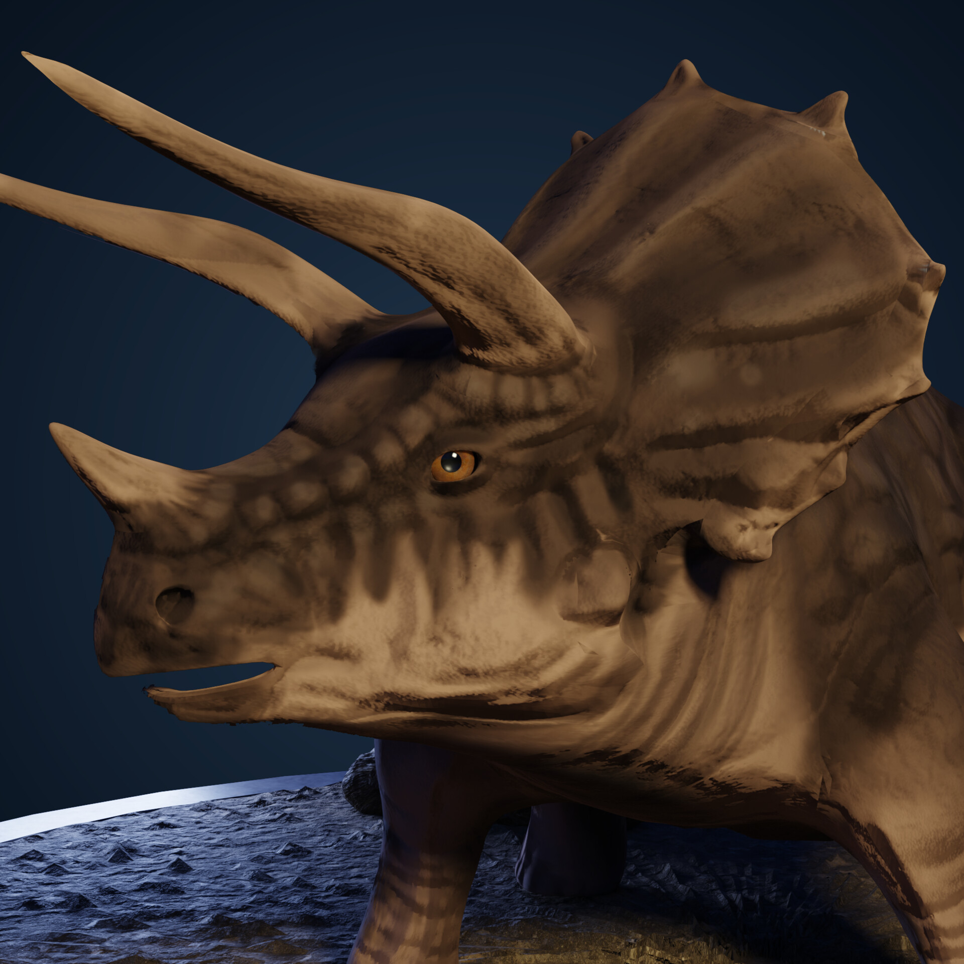 ArtStation - TRICERATOPS