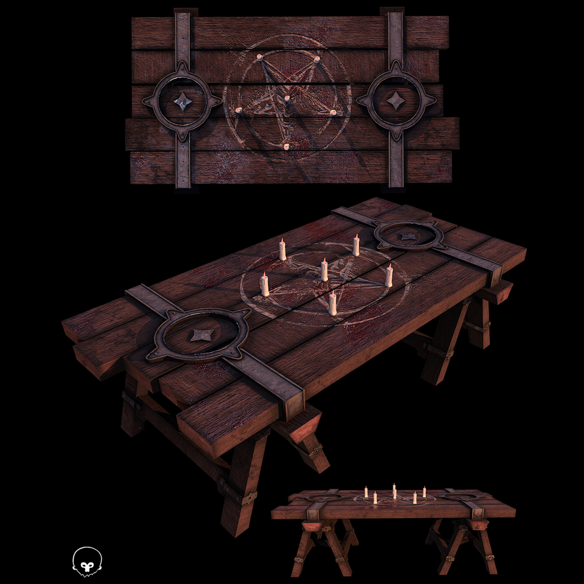 ArtStation - 3D Ritual Table