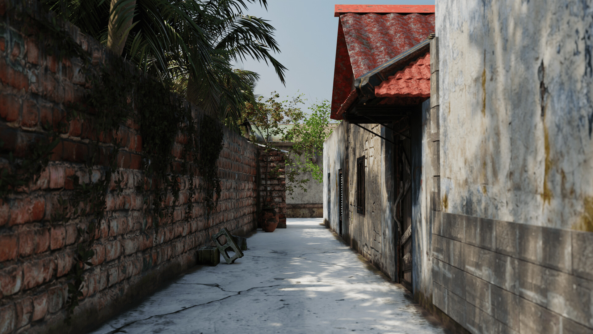 ArtStation - Vietnam village