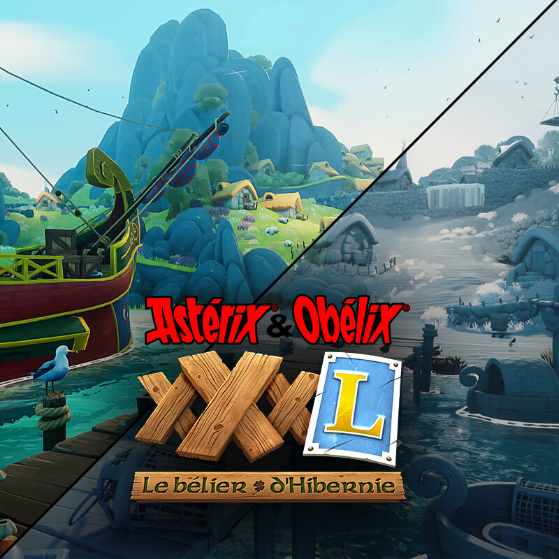 ArtStation - Asterix & Obelix XXXL The Ram From Hibernia - Main Menu