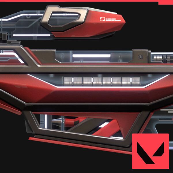 ArtStation - Valorant RGX 11z Pro Operator 3D work