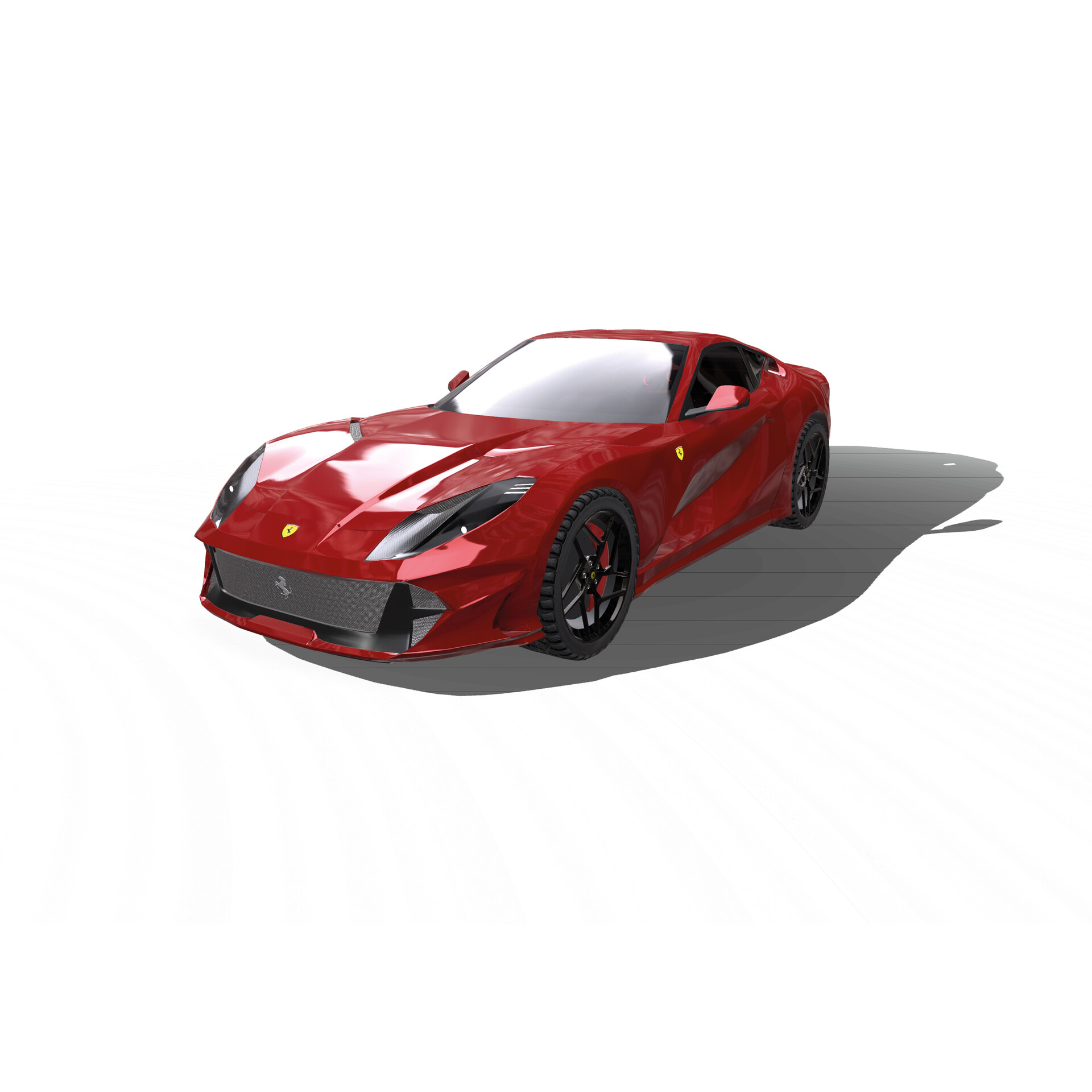 ArtStation - Ferrari 812 Superfast