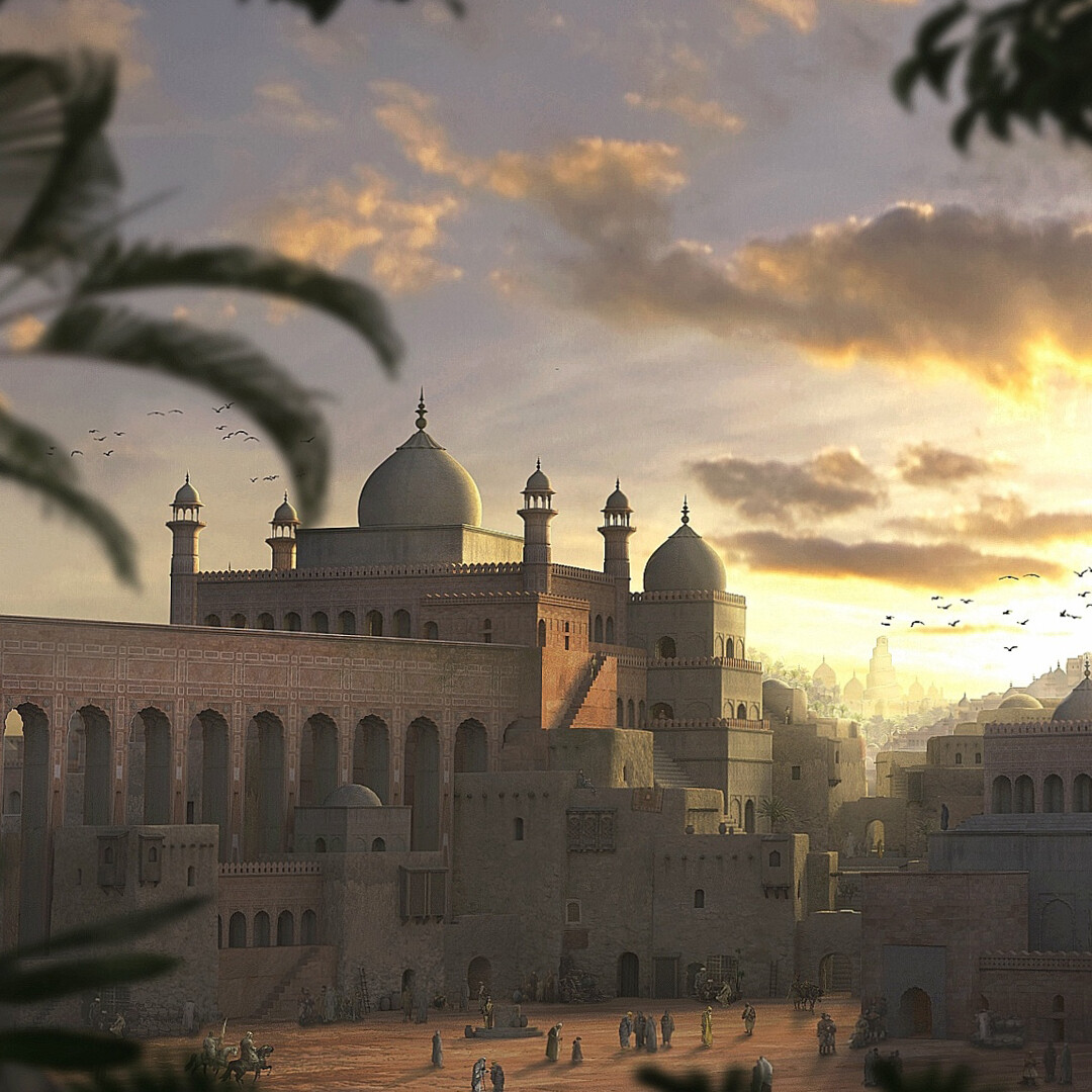 ArtStation - Arquitectura Mogol