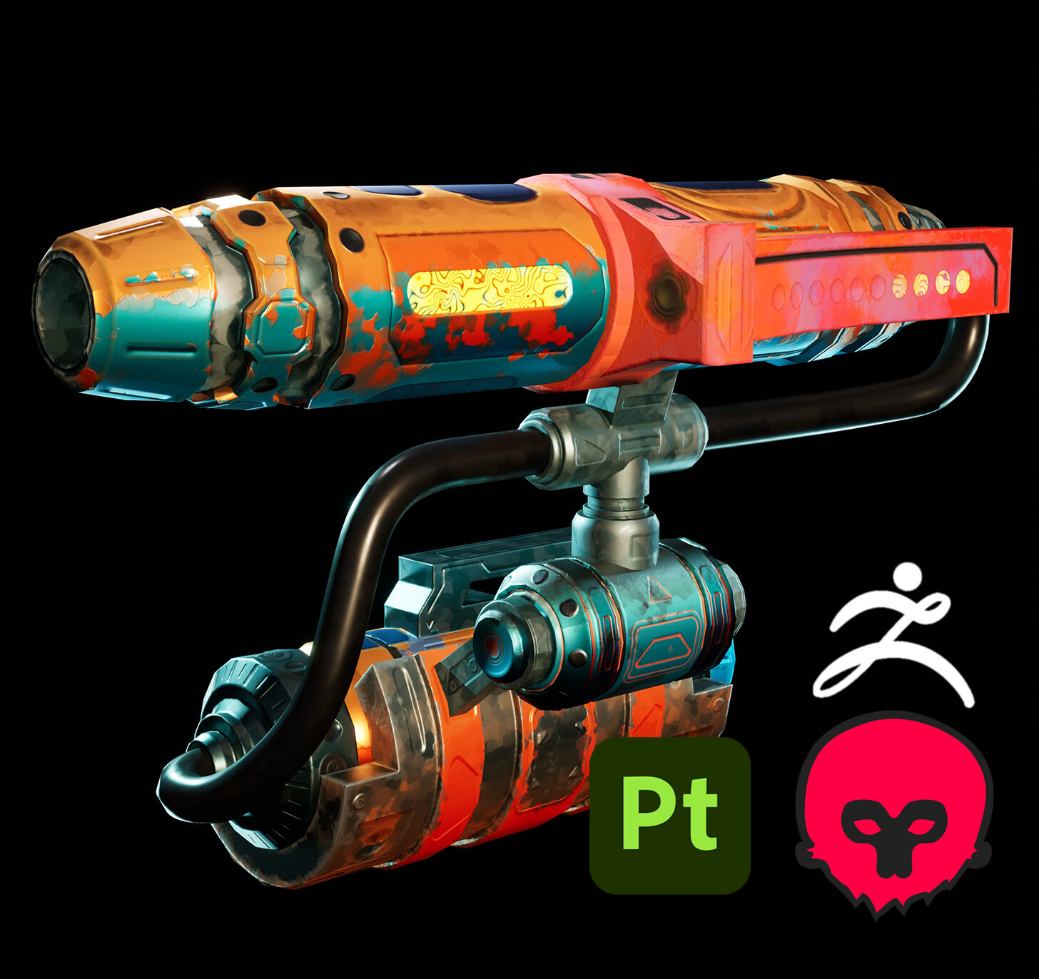 ArtStation - CPZ - Paint Weapon