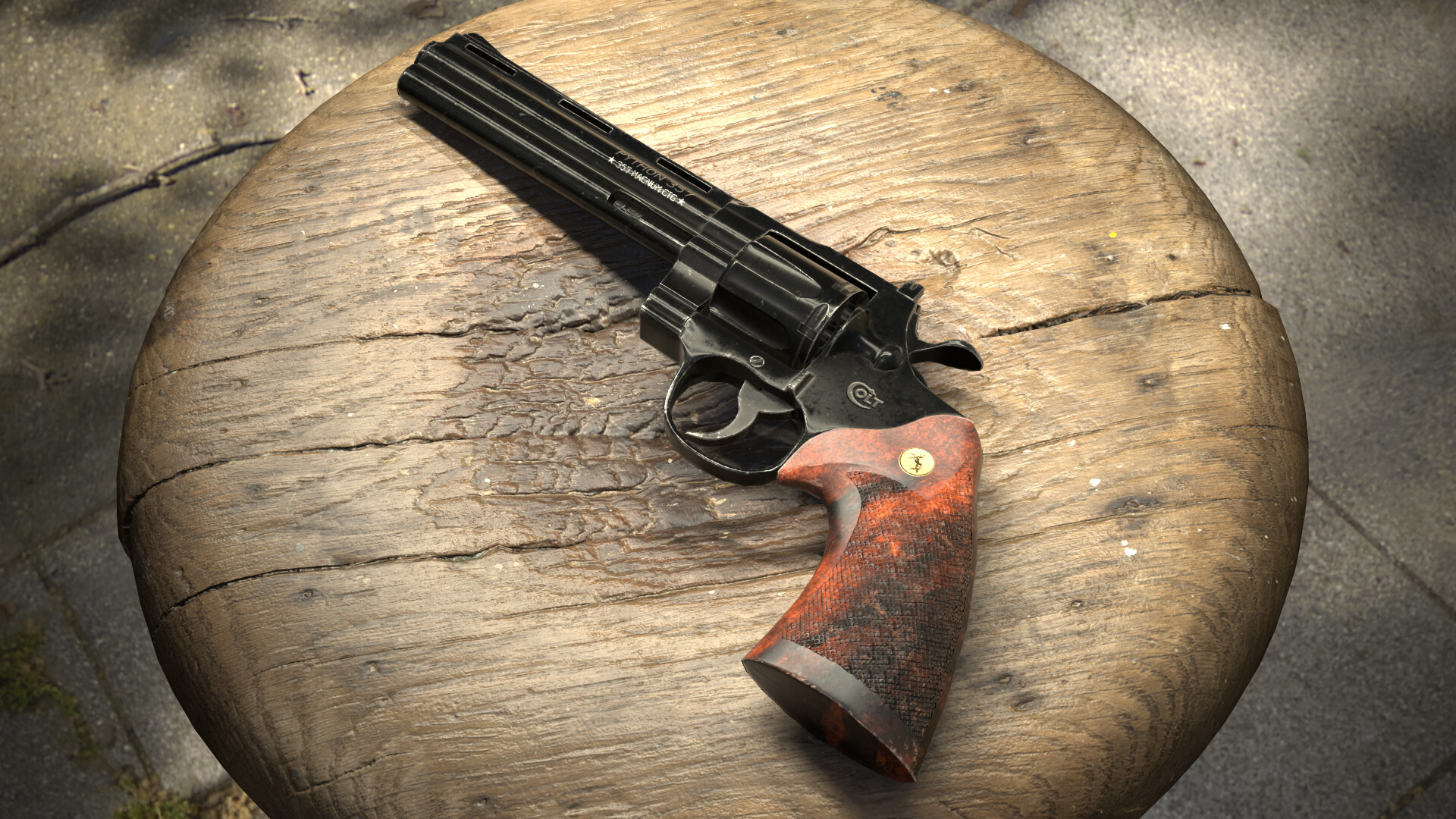 ArtStation - Colt Python 357 Magnum