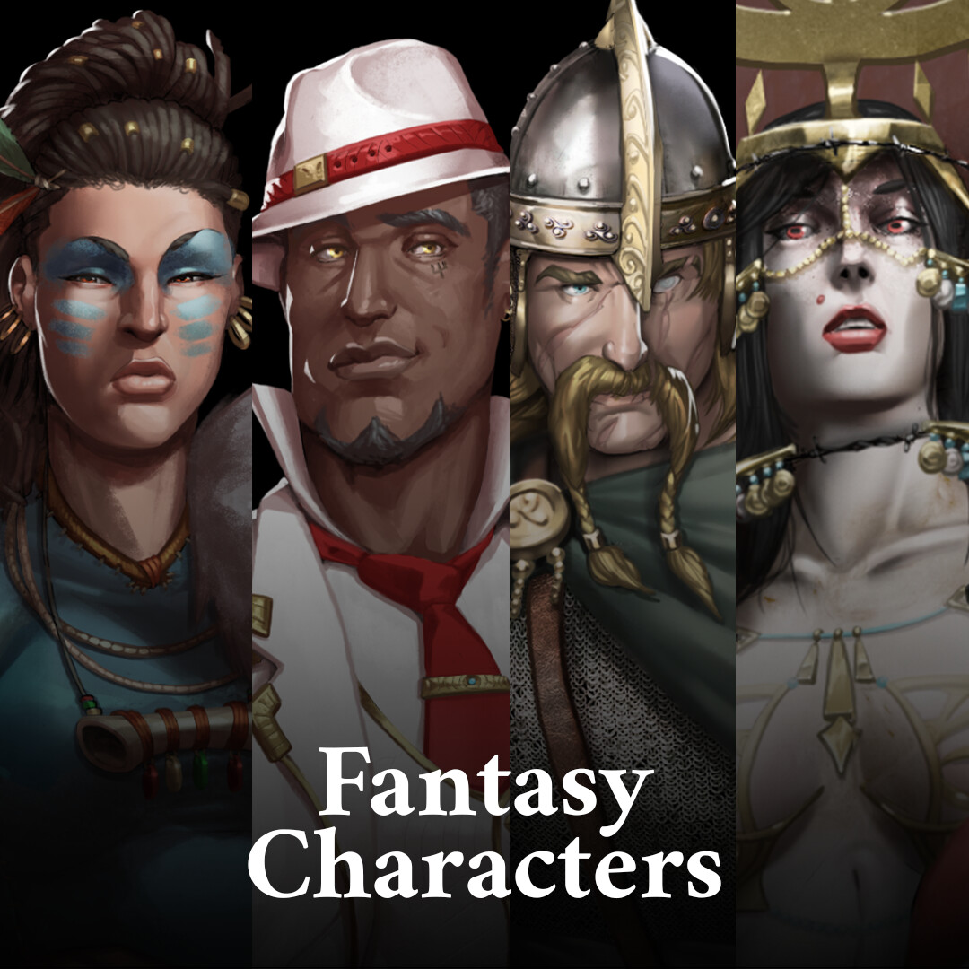 ArtStation - Dark Fantasy Character Designs