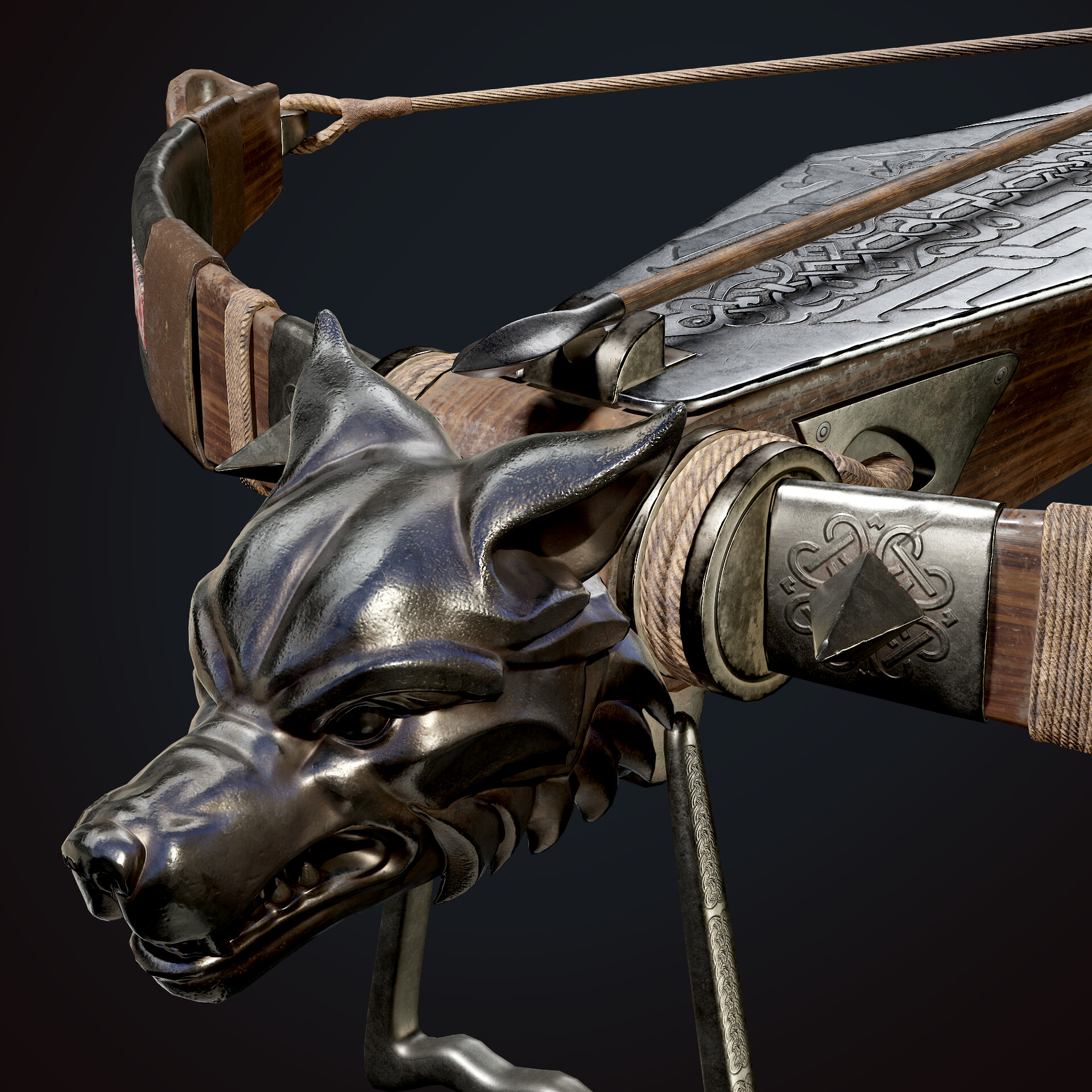 ArtStation - Viking Crossbow