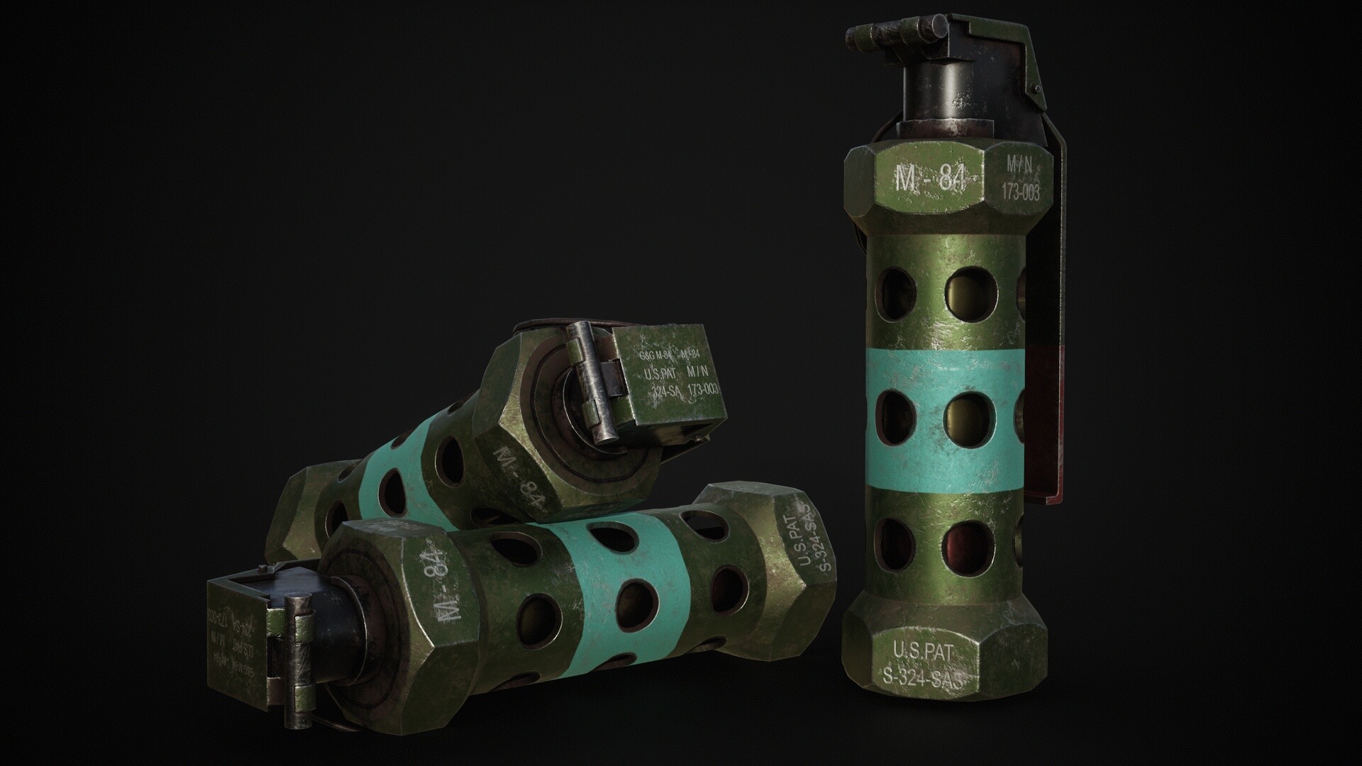 ArtStation - Flash bang Game Asset