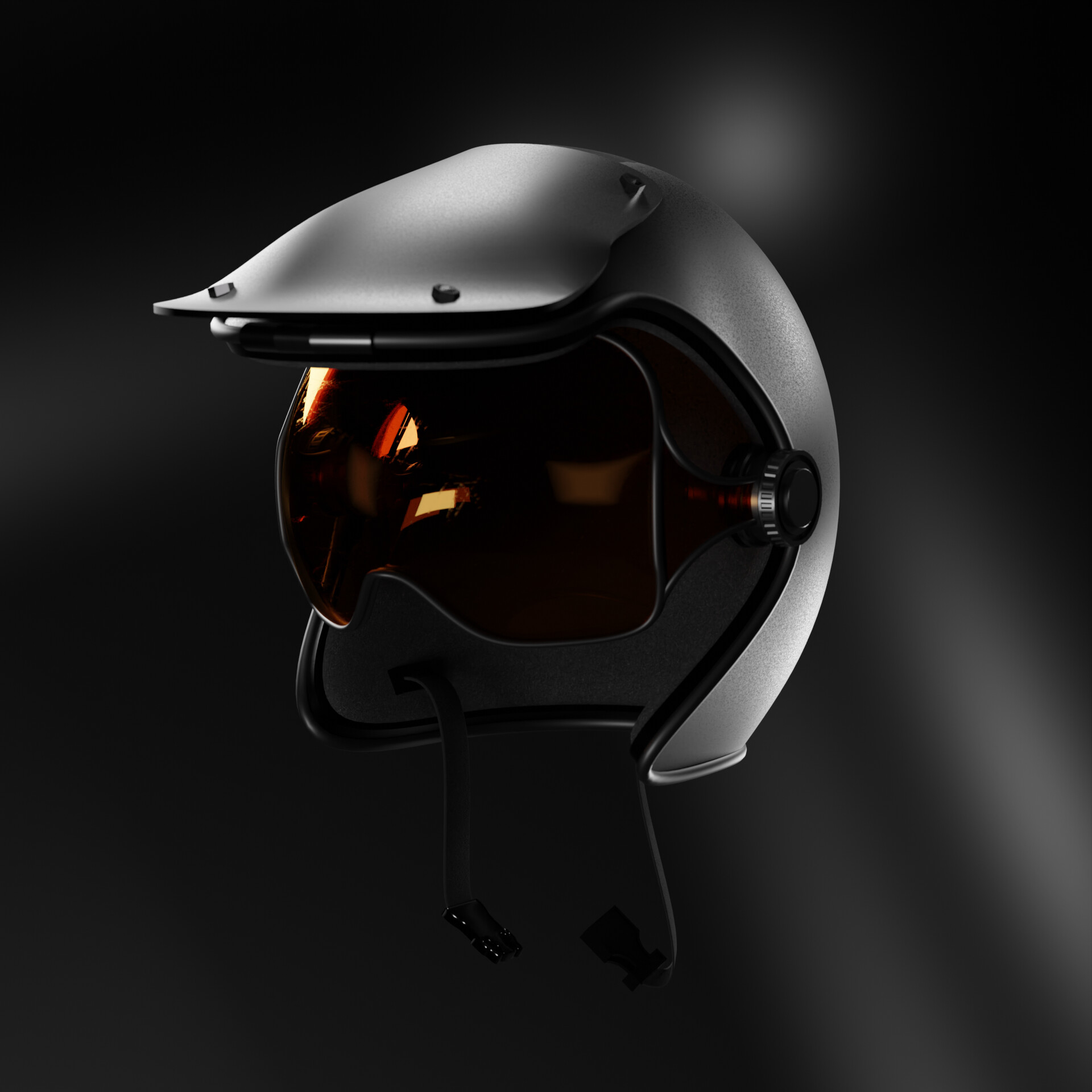 ArtStation - Motorbike Helmet Design
