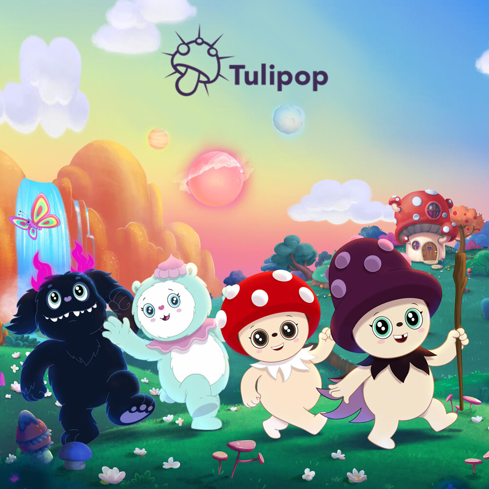 ArtStation - Tulipop Animated Series - BG Art
