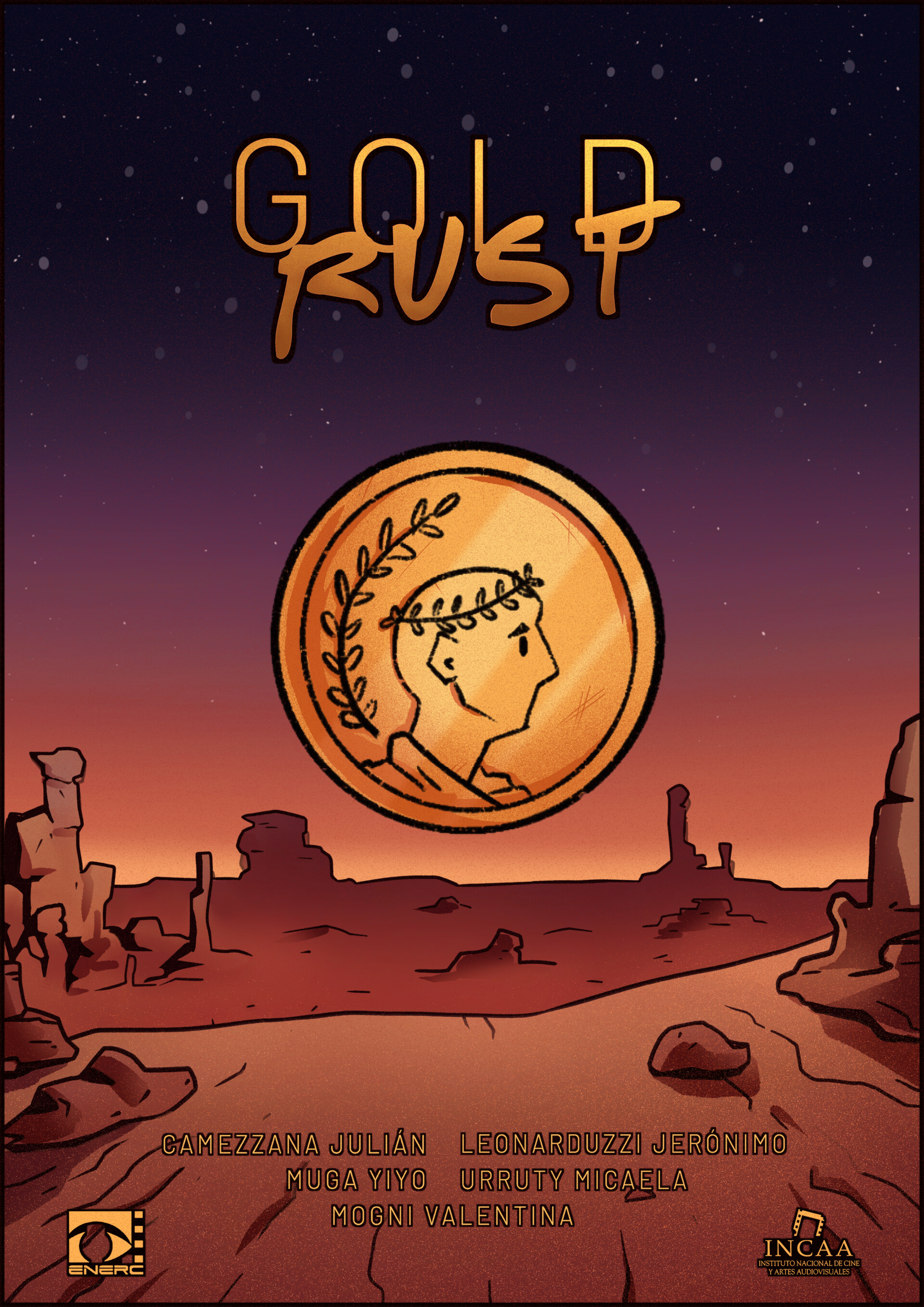 ArtStation - Animations frame by frame for "Gold Rust" (2022)