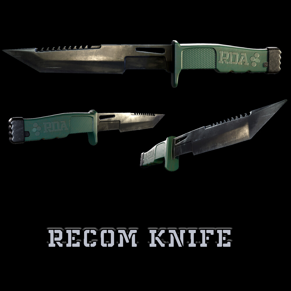 ArtStation - Avatar : Recom Knife / Fan Art