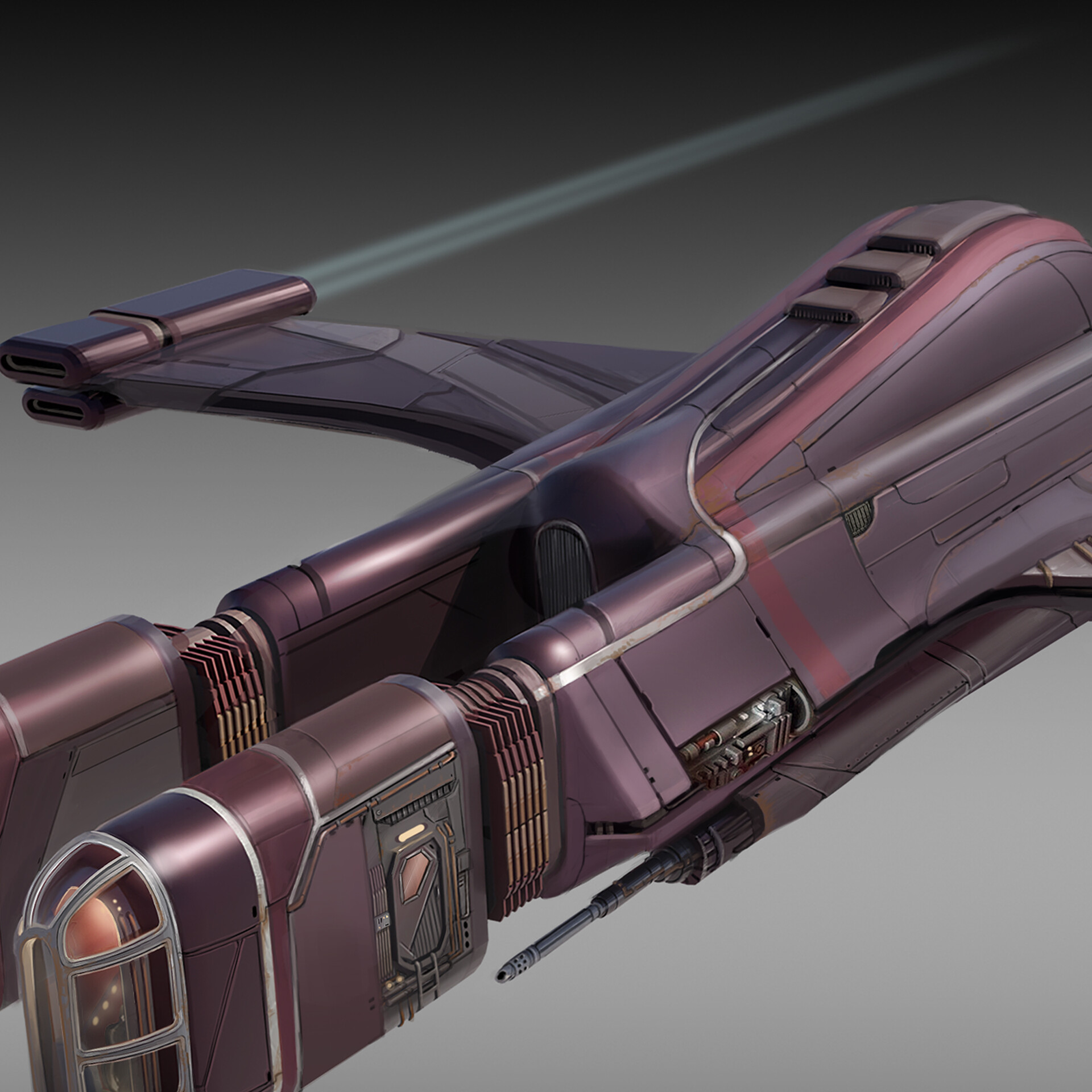 ArtStation - Star Wars Luxury Transport Concept