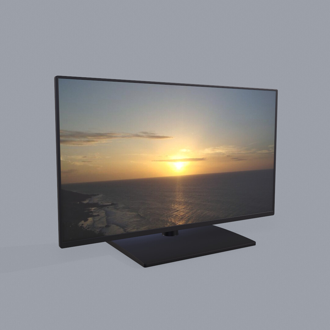 ArtStation - Flat TV