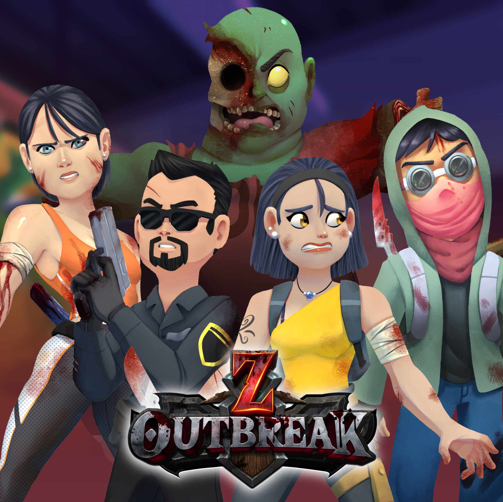 ArtStation - Artwork for Z Outbreak